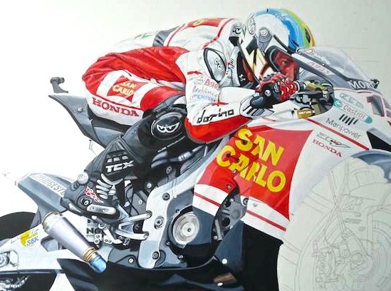 ALAN JONES - Intermediate artwork of "ALEX"