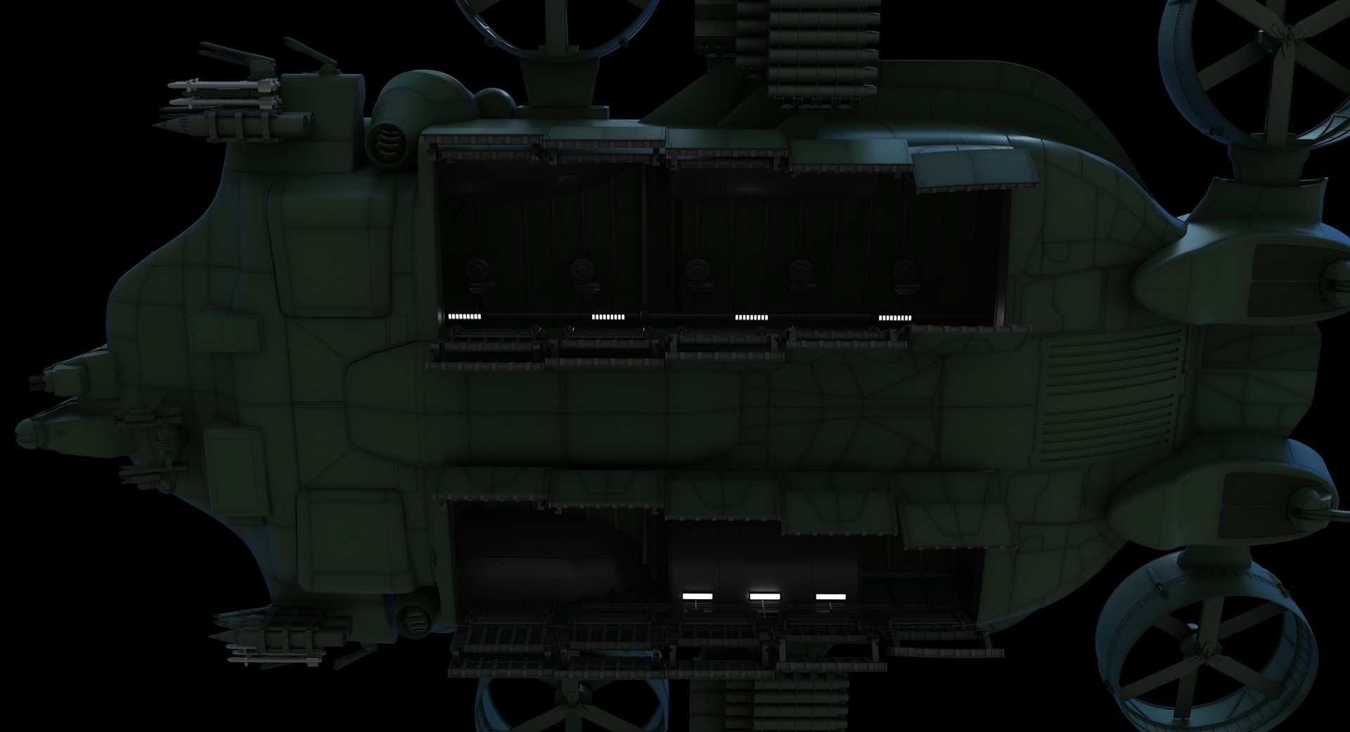 Avatar C 21 Dragon Gunship