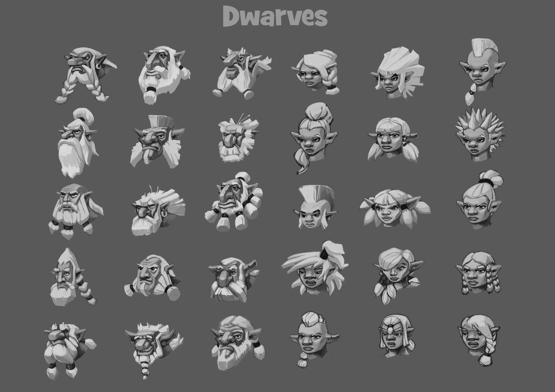 Dimitri van Wezel - Hero (Warlords of Aternum) Dwarf characters