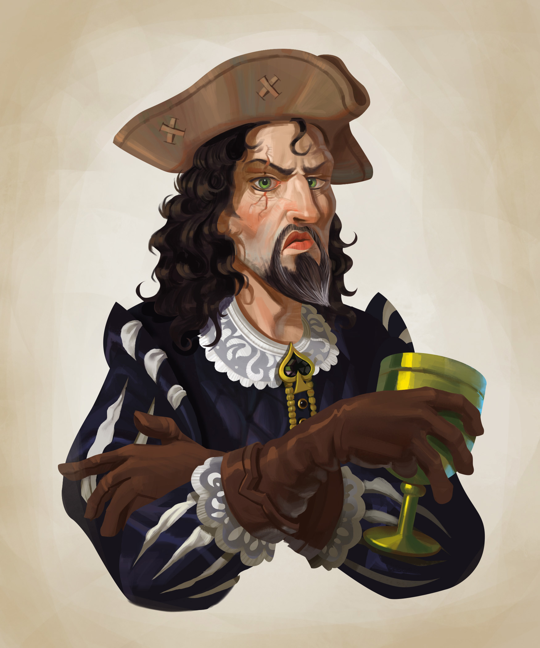 ArtStation - Pirate's portrait