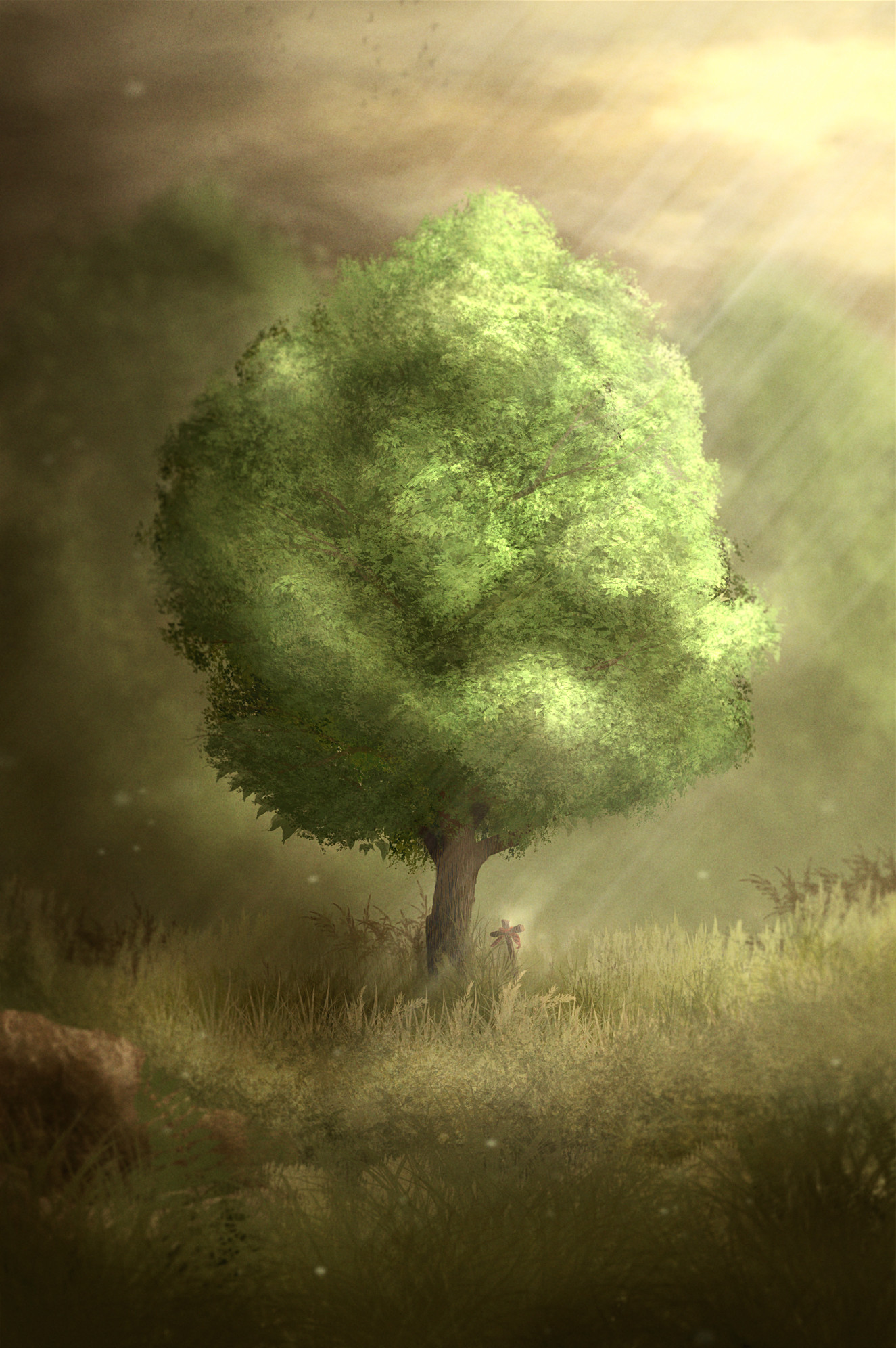 ArtStation - Tree Study