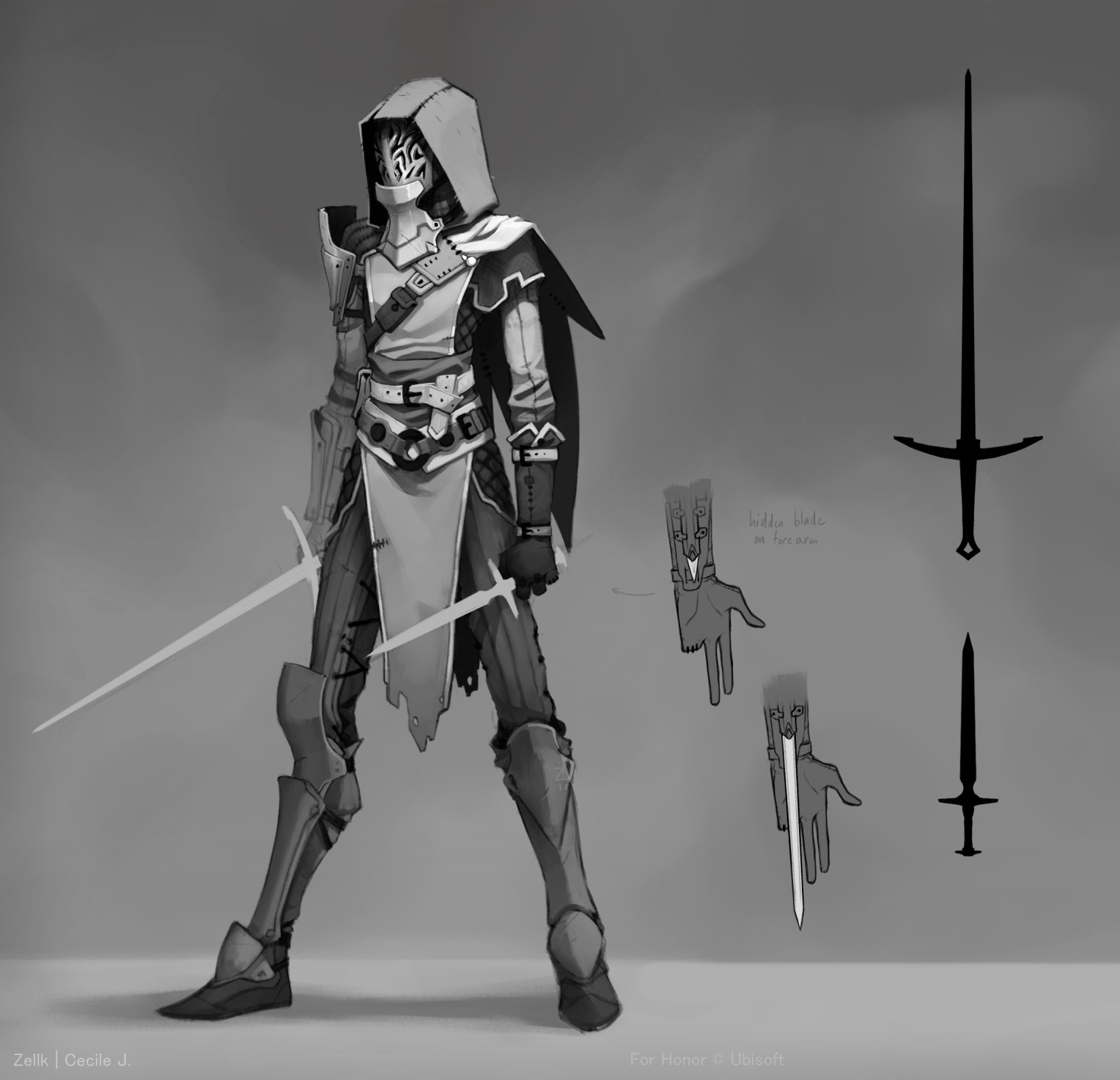 ArtStation - For Honor Fandesign - Peacekeeper OC