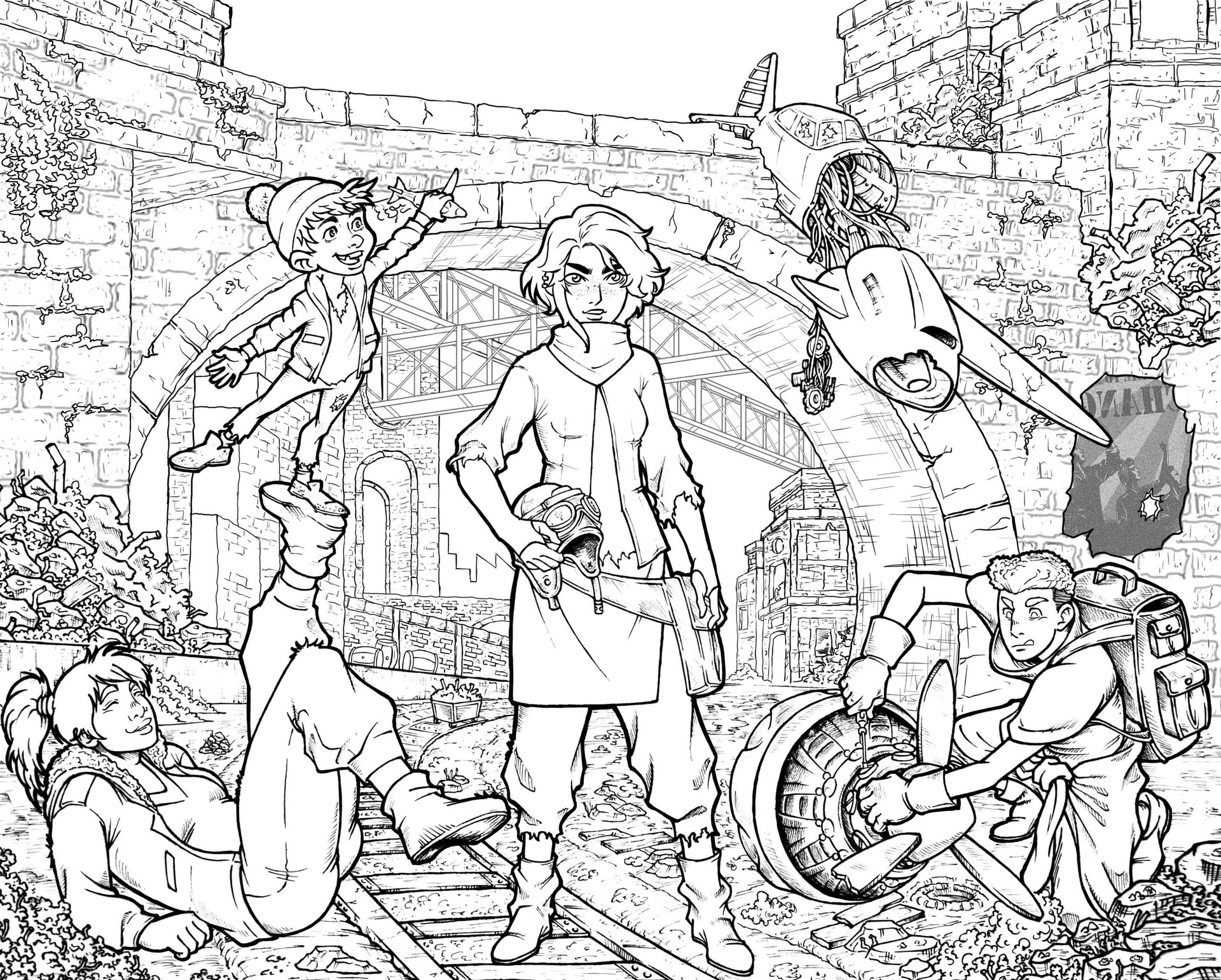 ArtStation - O Bando Lines