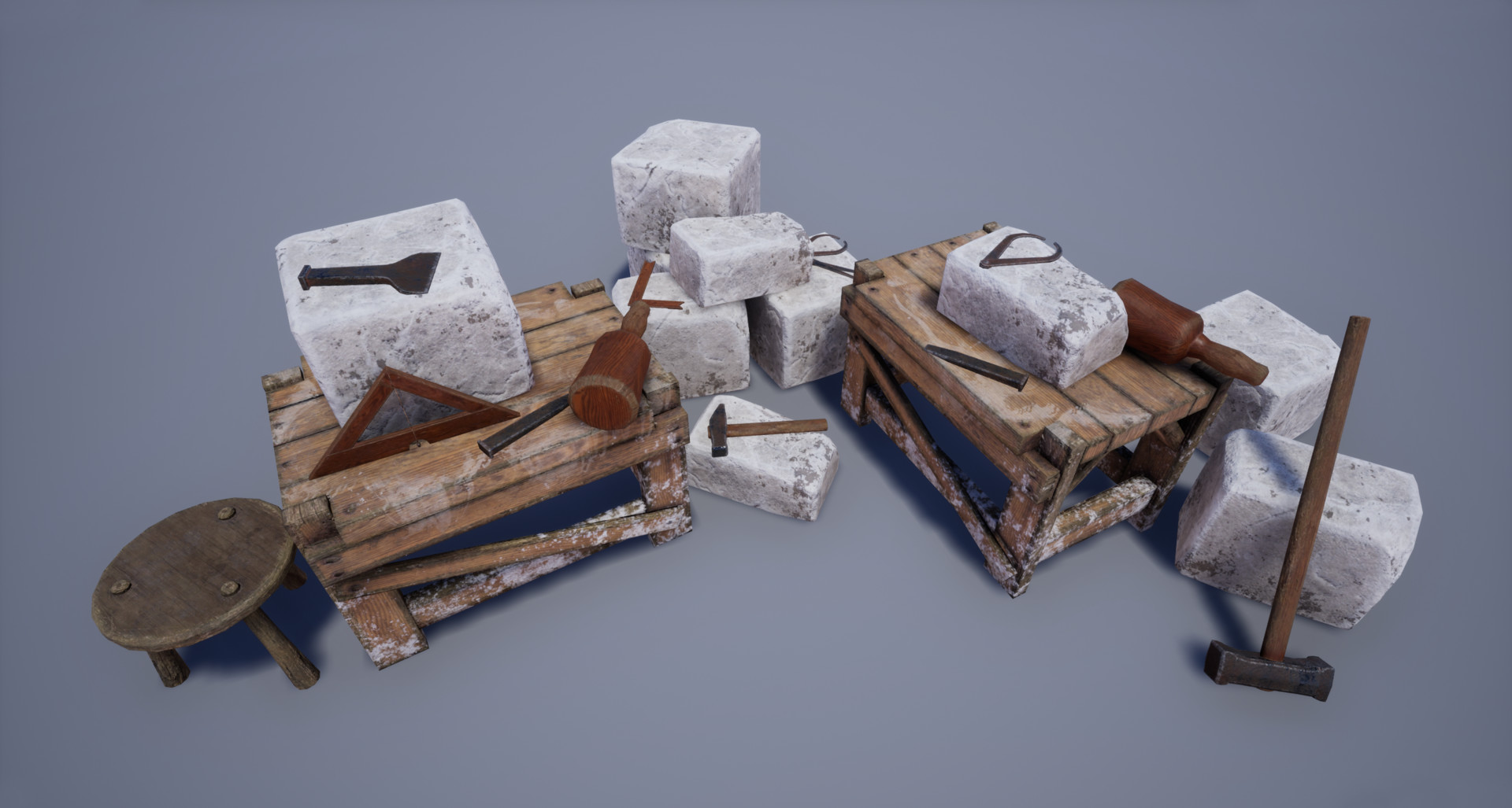 ArtStation - Medieval Prop Set