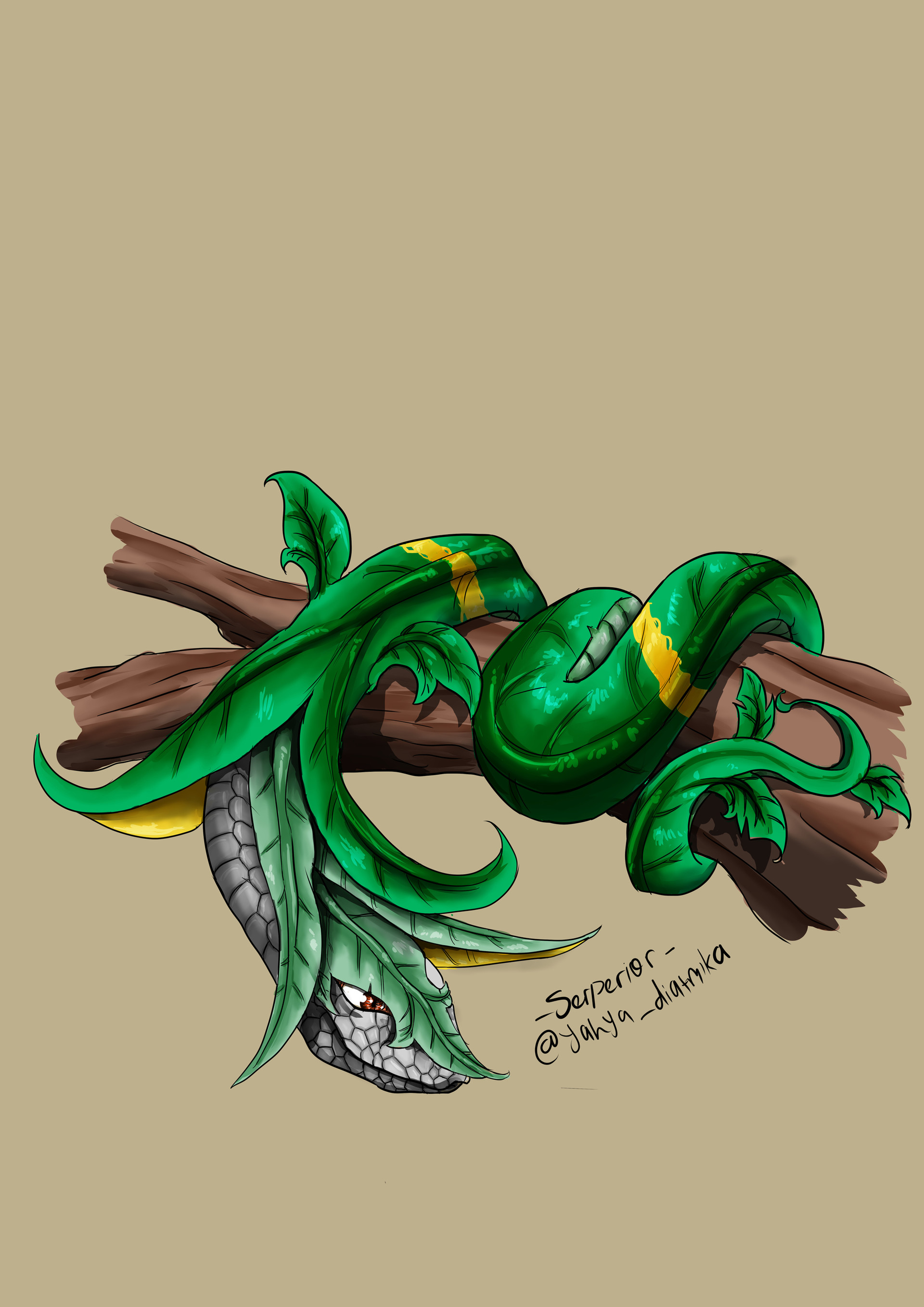 Realistic Serperior