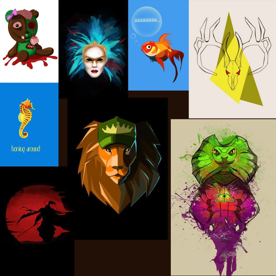 ArtStation - T-shit designs