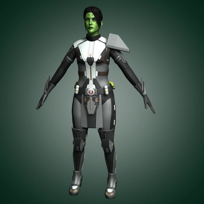 Alien Female Jedi