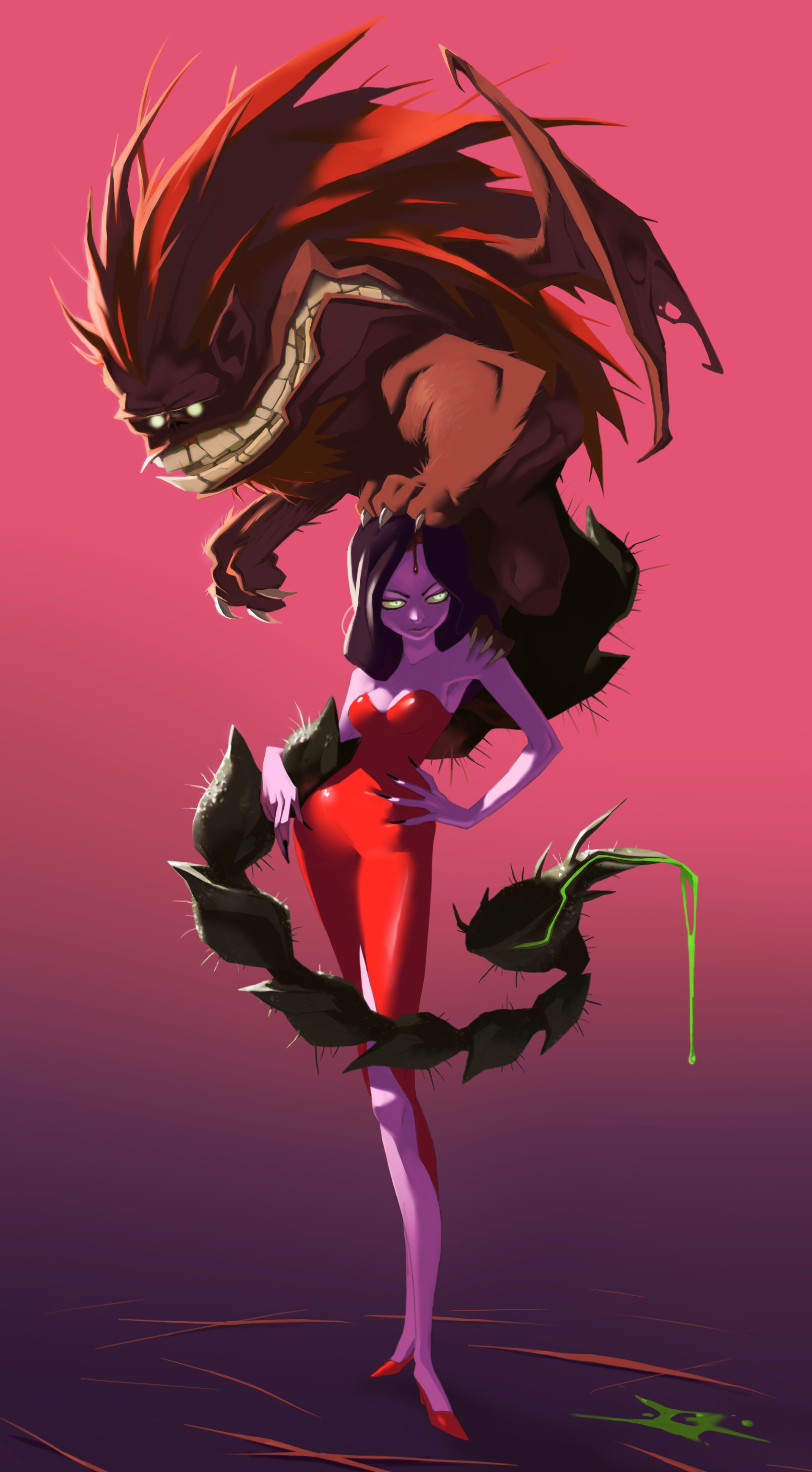 Artstation Manticore Lady