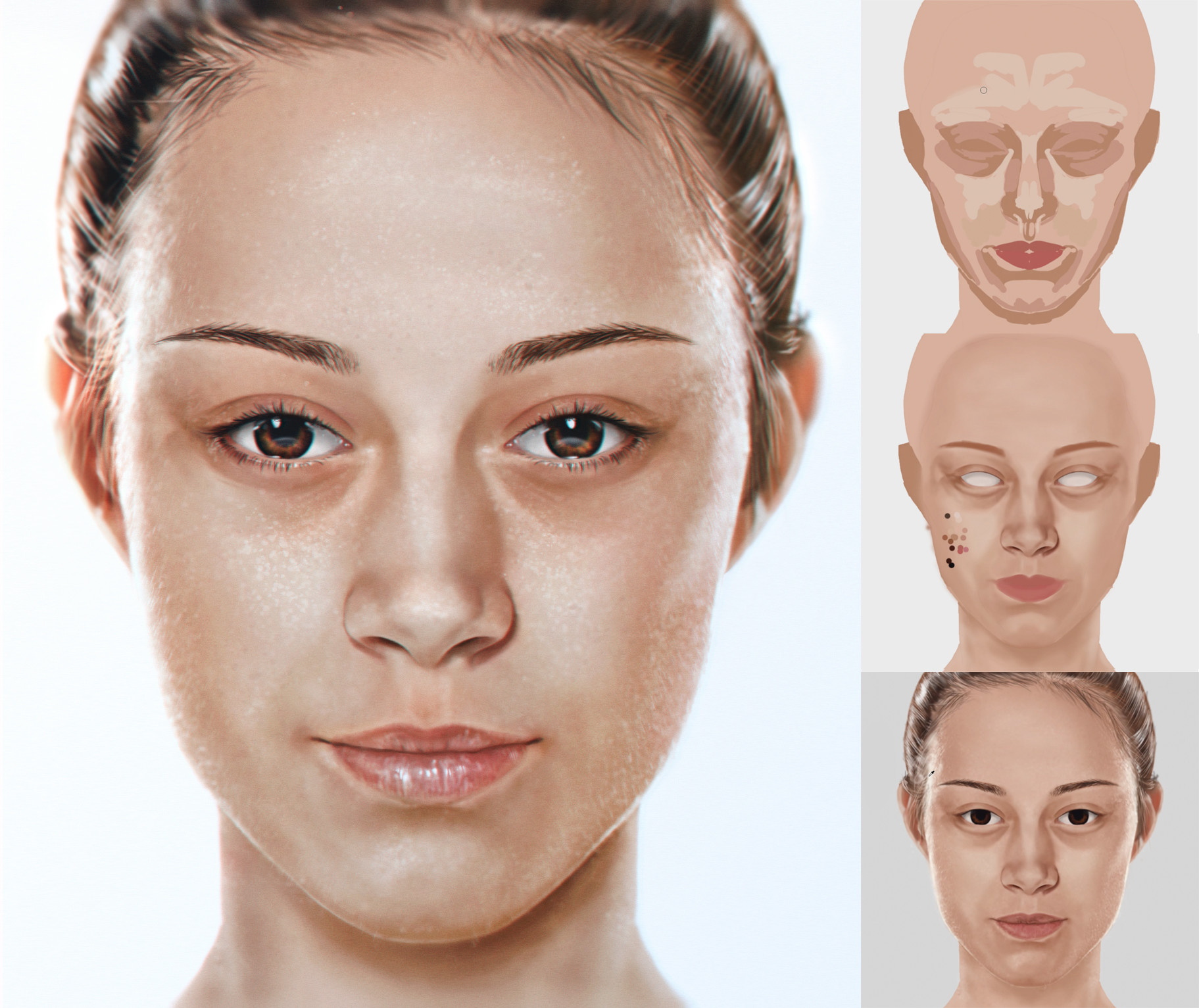 how to draw a realistic face video download