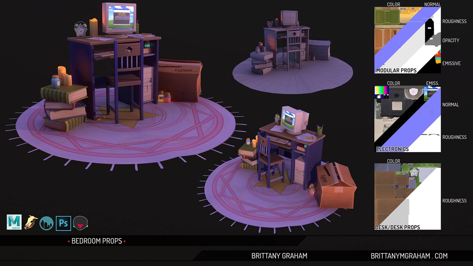 Brittany Graham - Bedroom Props