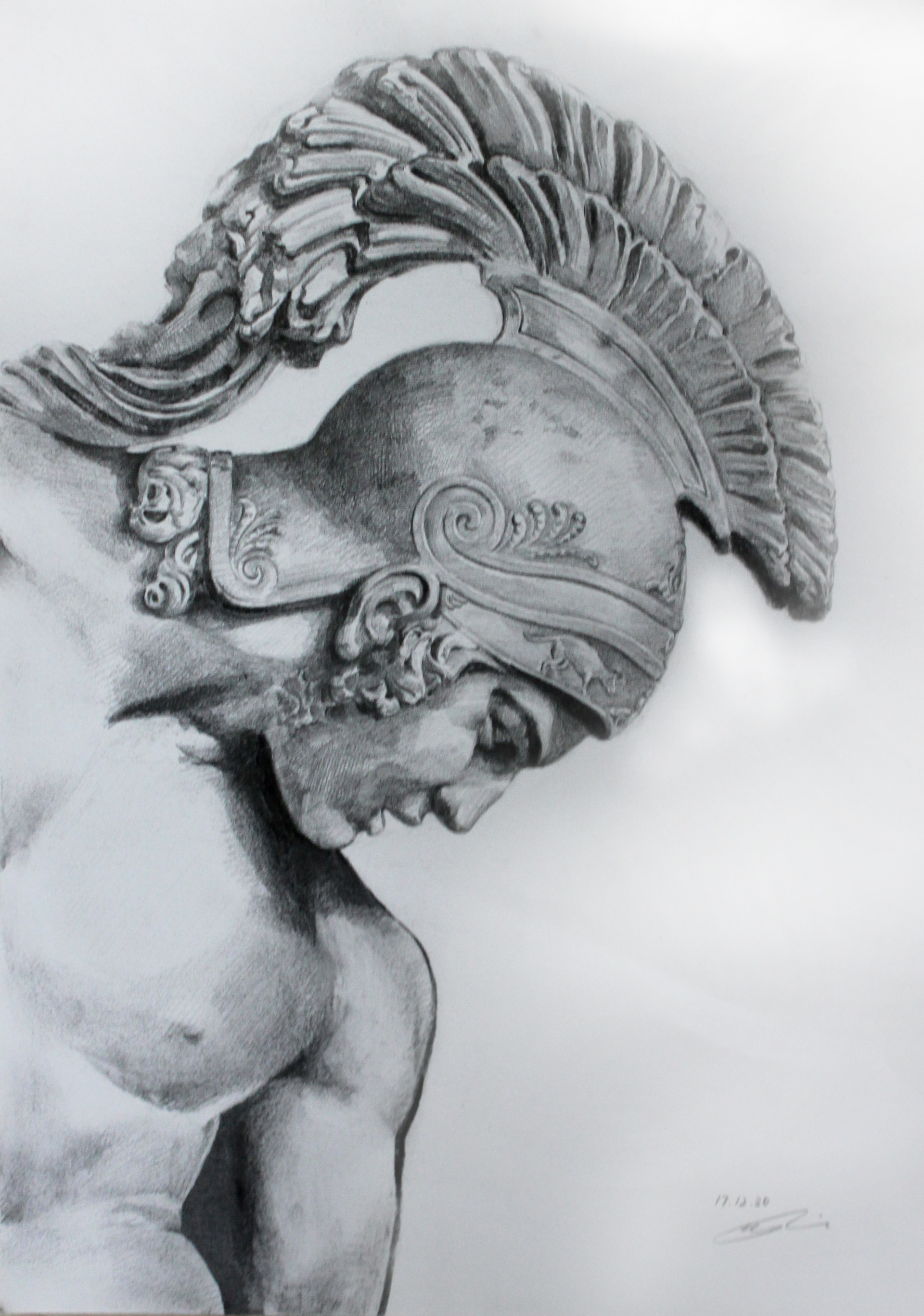 achilles drawing