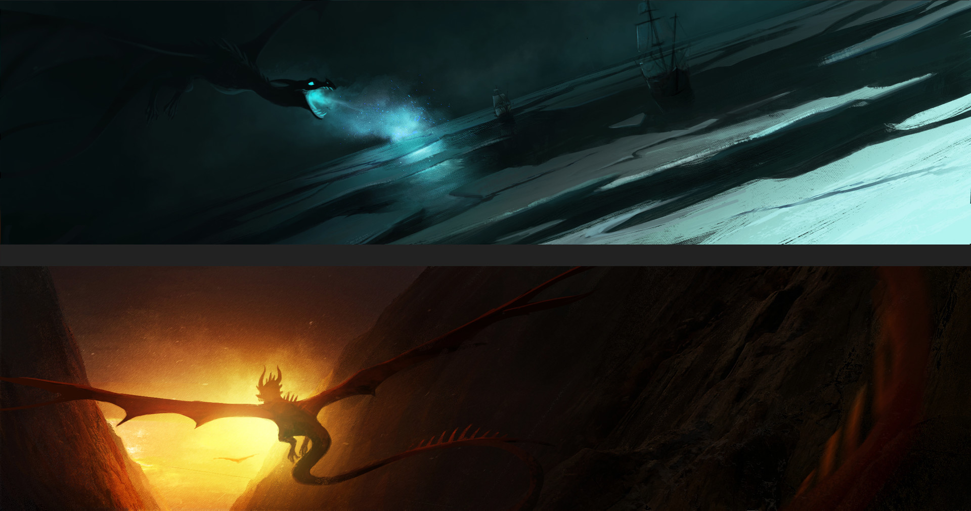 ArtStation - Dragons