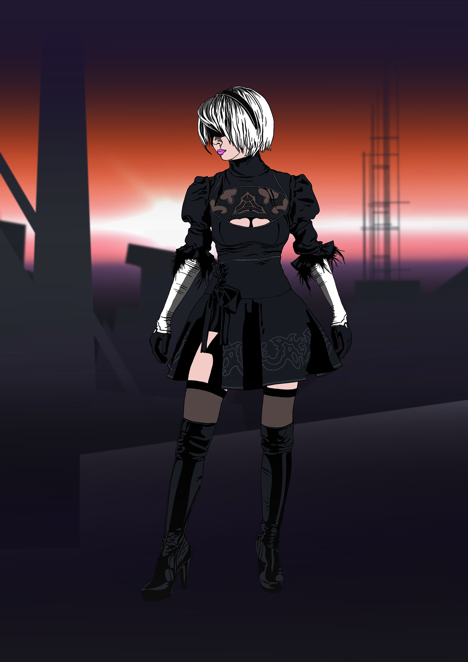 ArtStation - Nier: automata