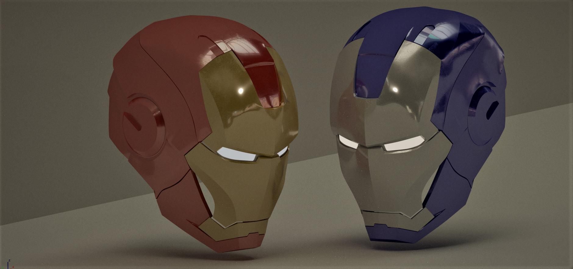 ArtStation - IronMan Helmet