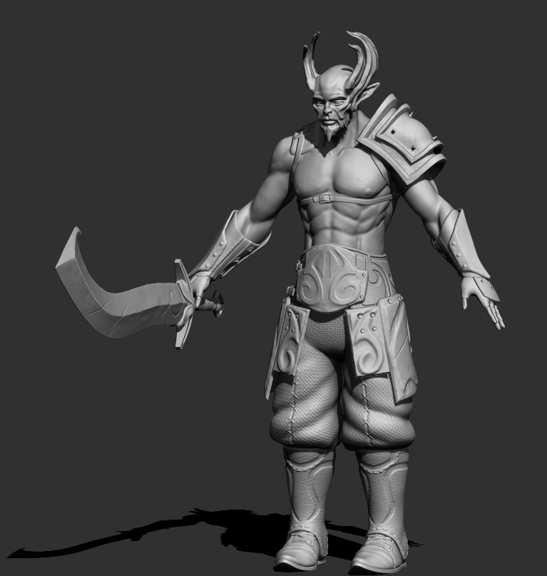 ArtStation - Humanoids with horns