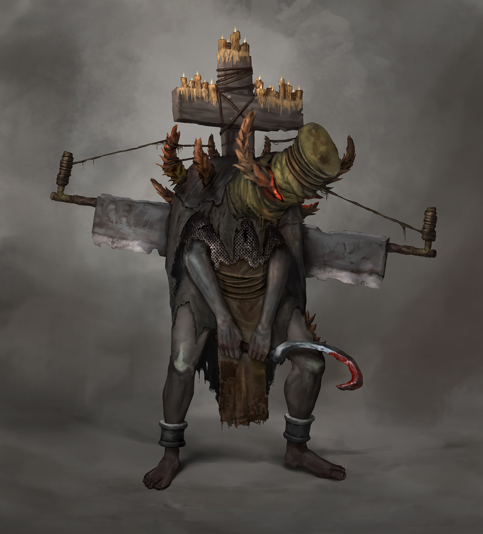 ArtStation - Cursed priest