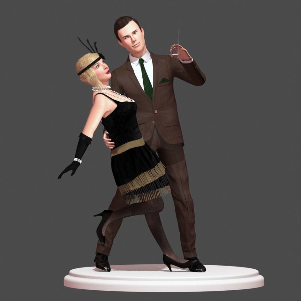 ArtStation - 1920's Flapper girl