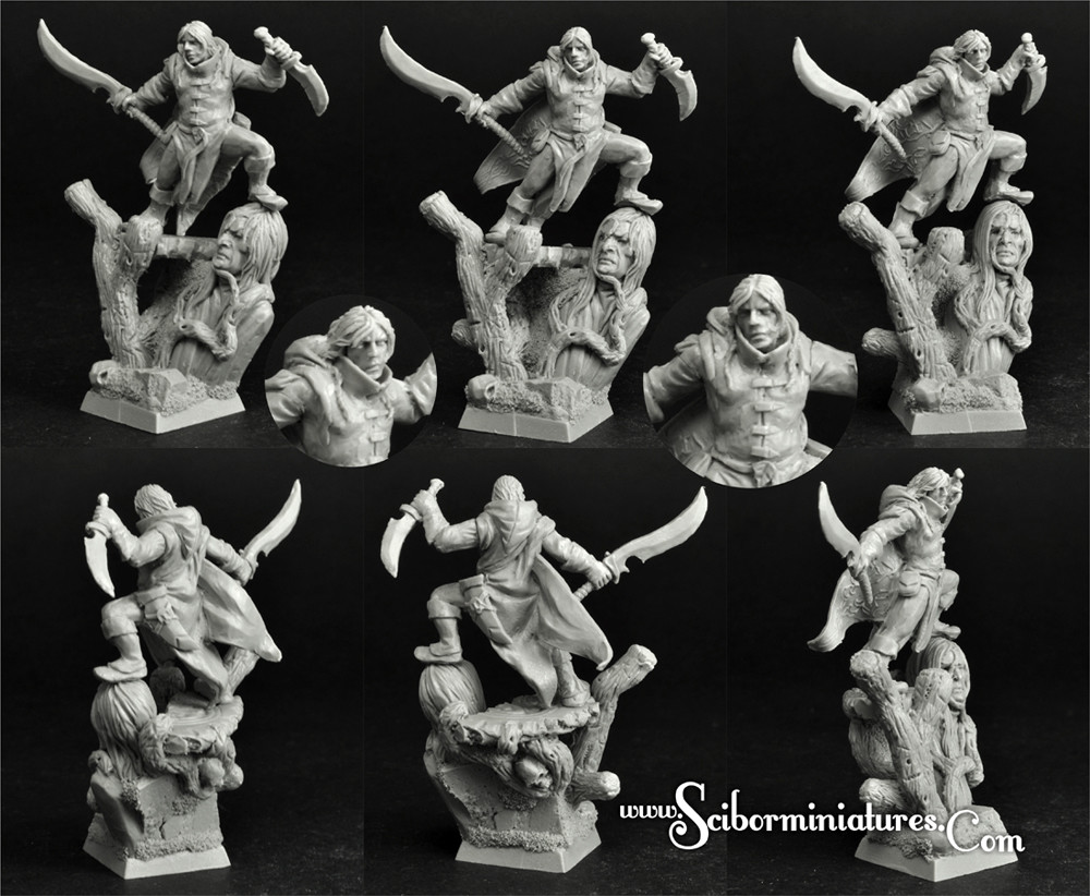 ArtStation - Wood Elf miniature