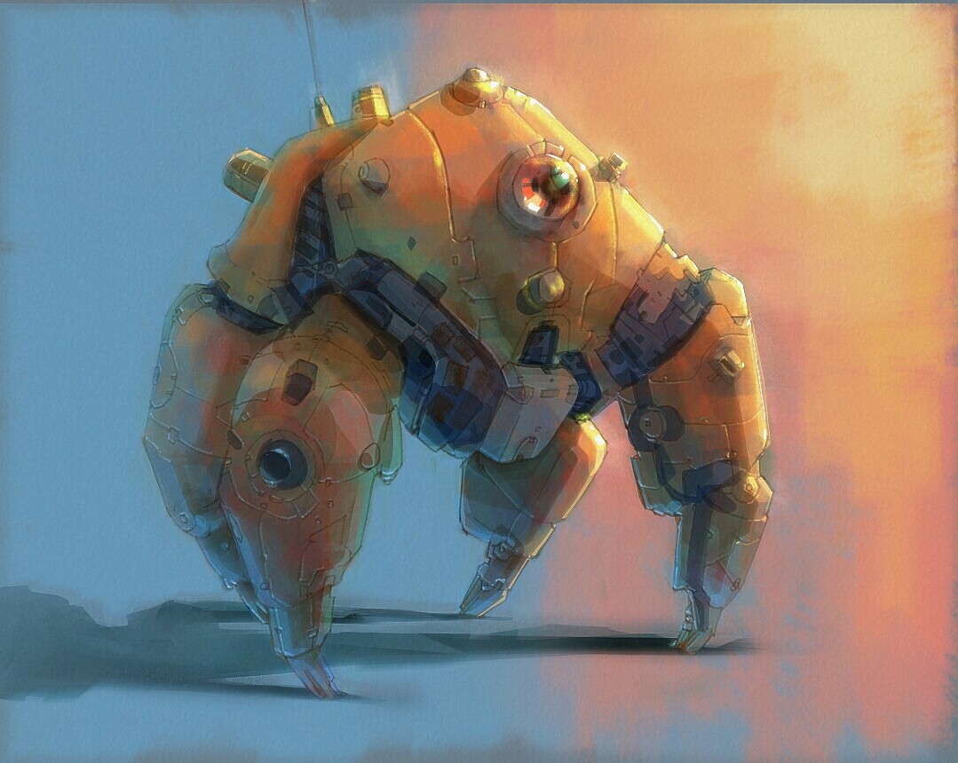ArtStation - Bot sketch