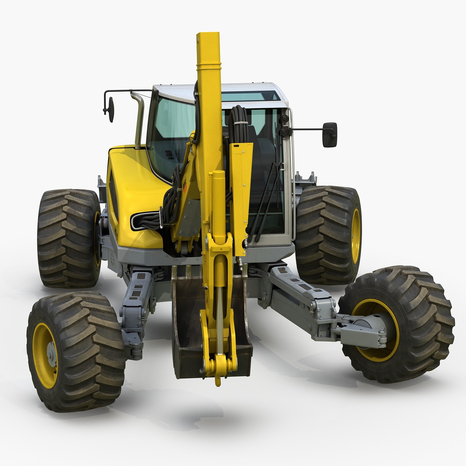 ArtStation - Excavator Menzi Muck 3D