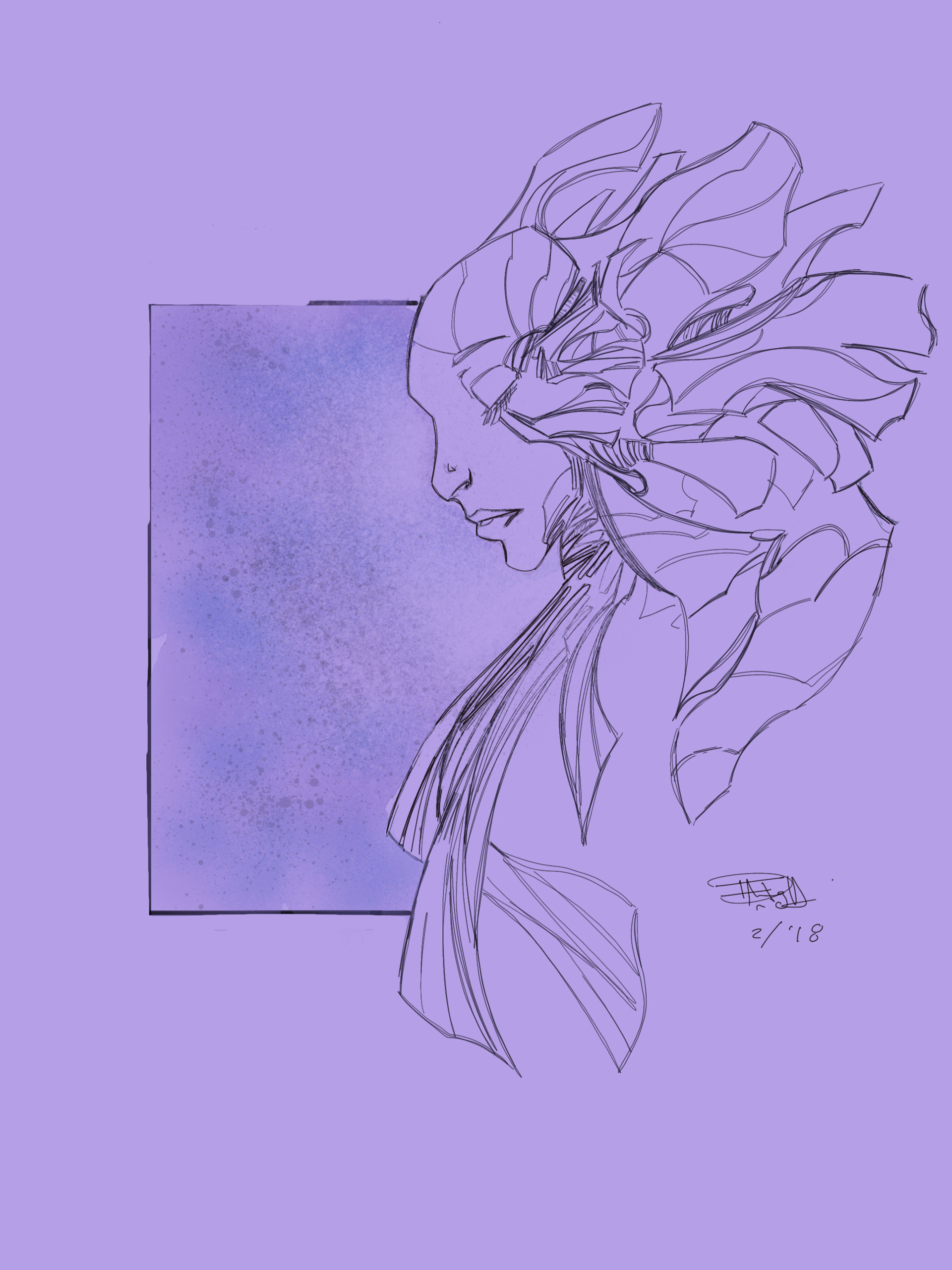 ArtStation - Violet profile