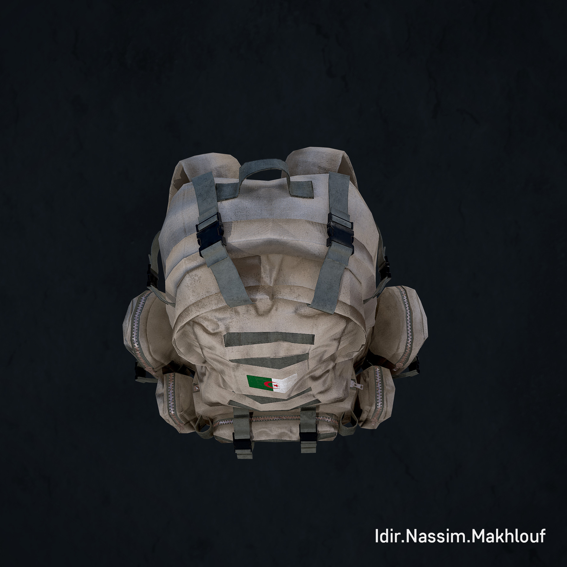 Idir Nassim Makhlouf - Survivor backpack