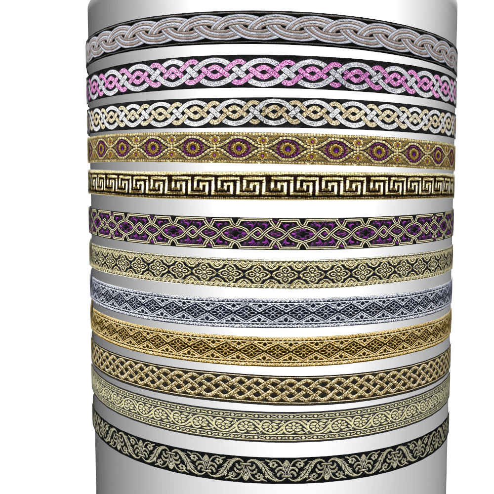 Camille Kleinman - Fancy Tiling Fabric Trims for 3D Clothes (Lace trims ...