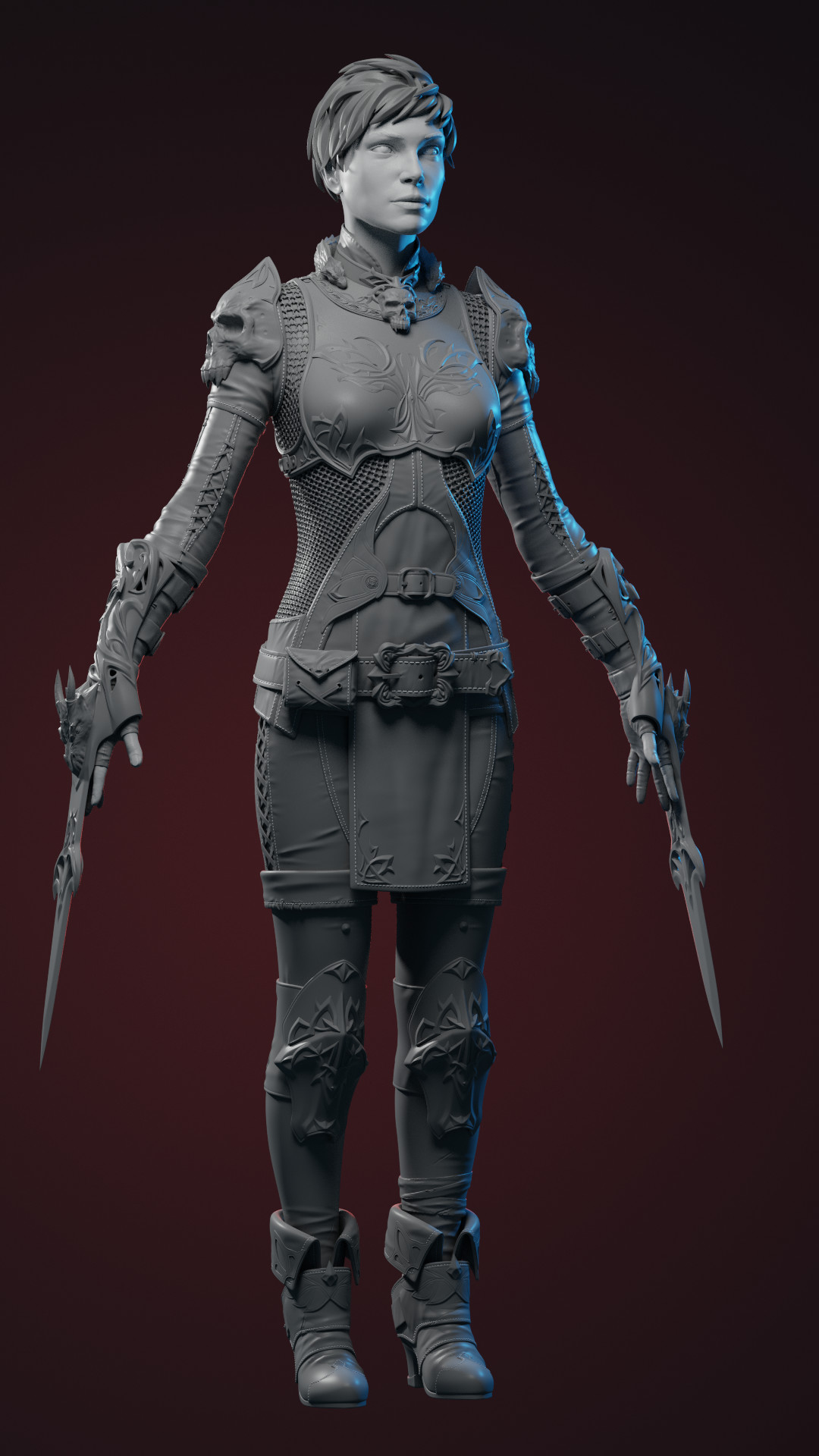 ArtStation - Natalya (Diablo 2) high-poly