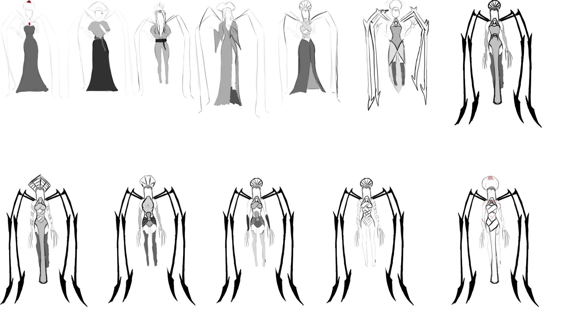 ArtStation - Spider Queen Ideas