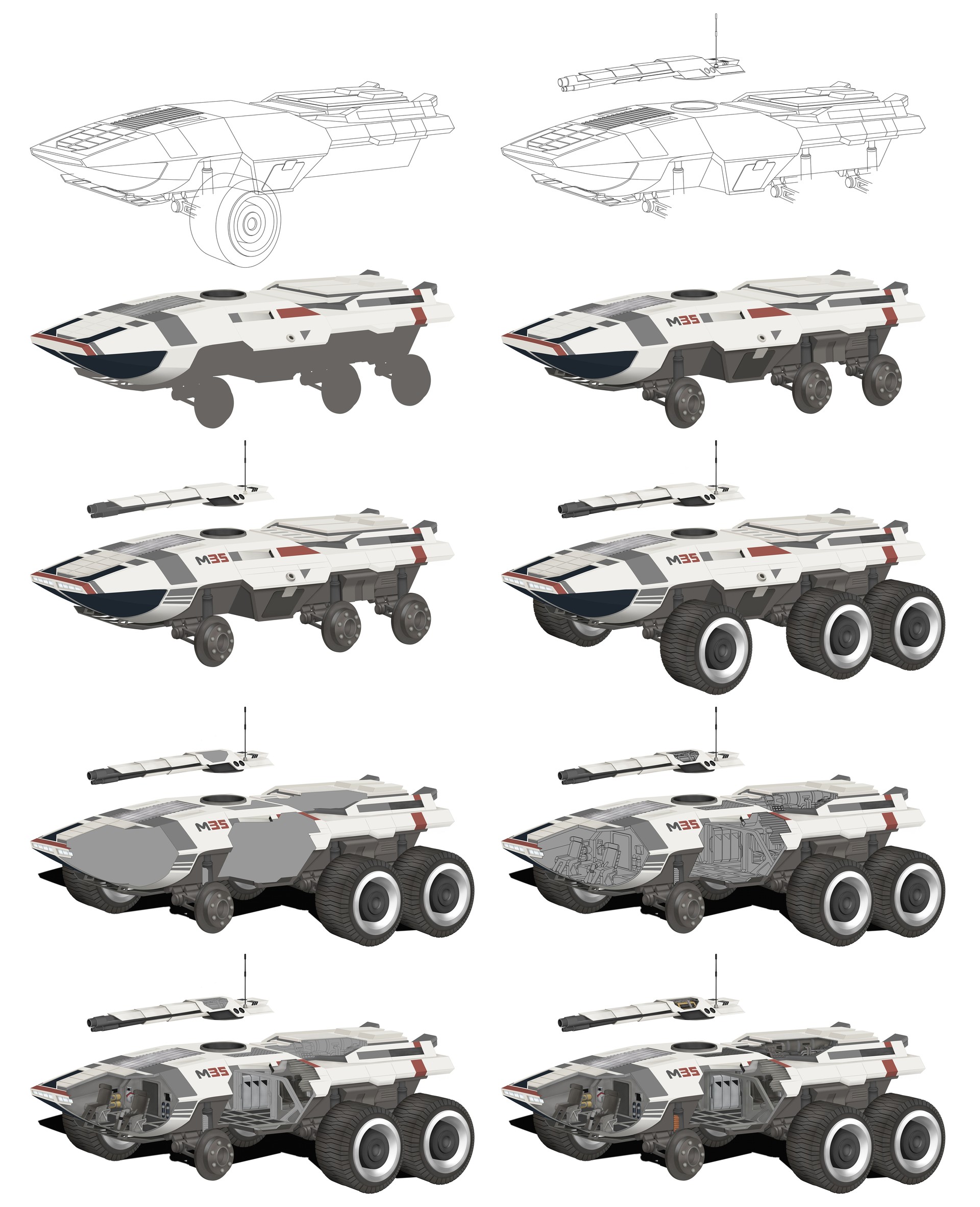 Vincent Czapla - M35 Mako Fan Art