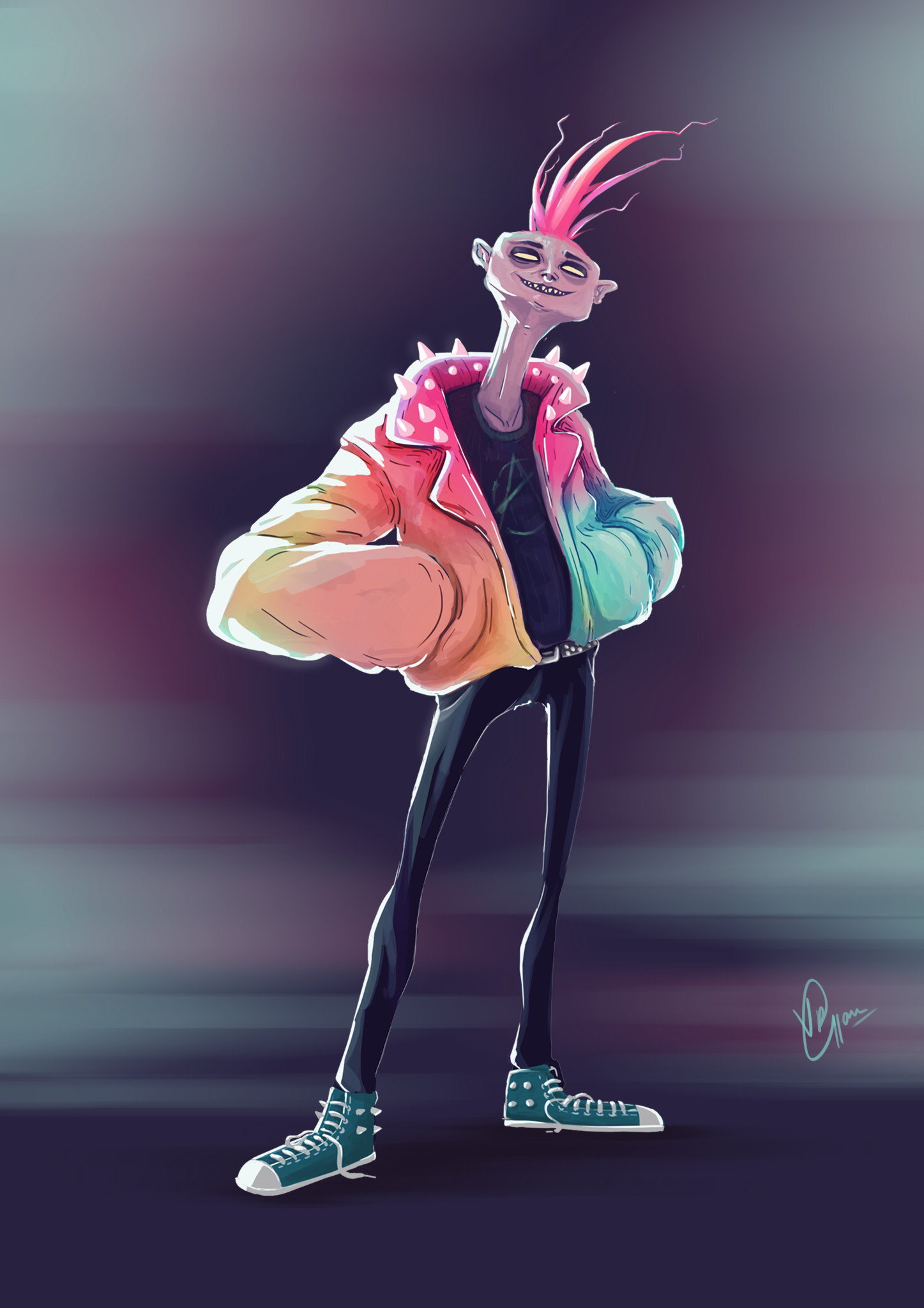 ArtStation - Punk for CDC, OCT 2017