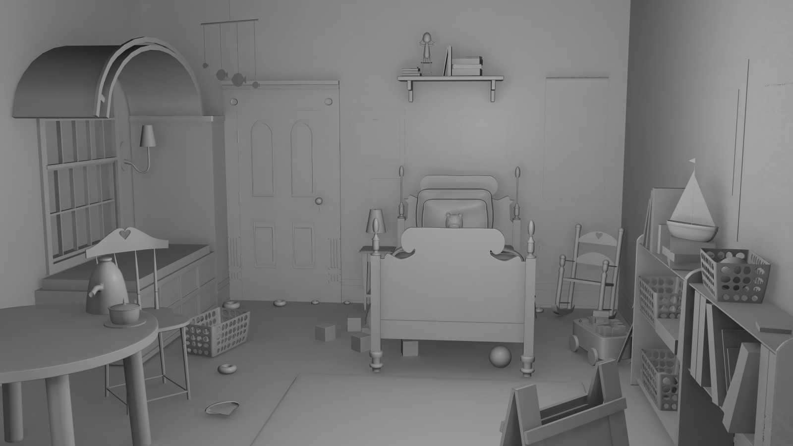 ArtStation - Boo's room