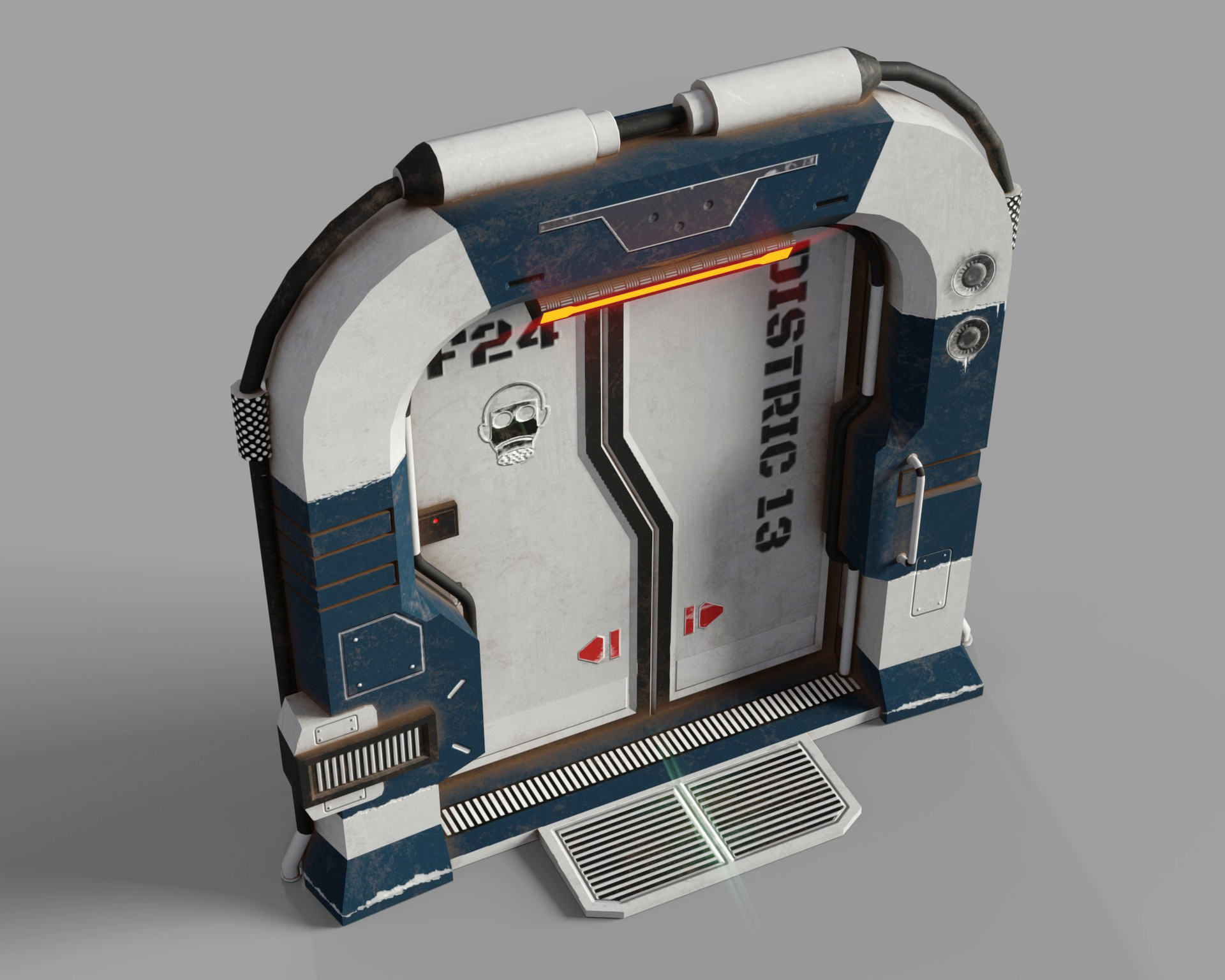 ArtStation - Sci-fi Door