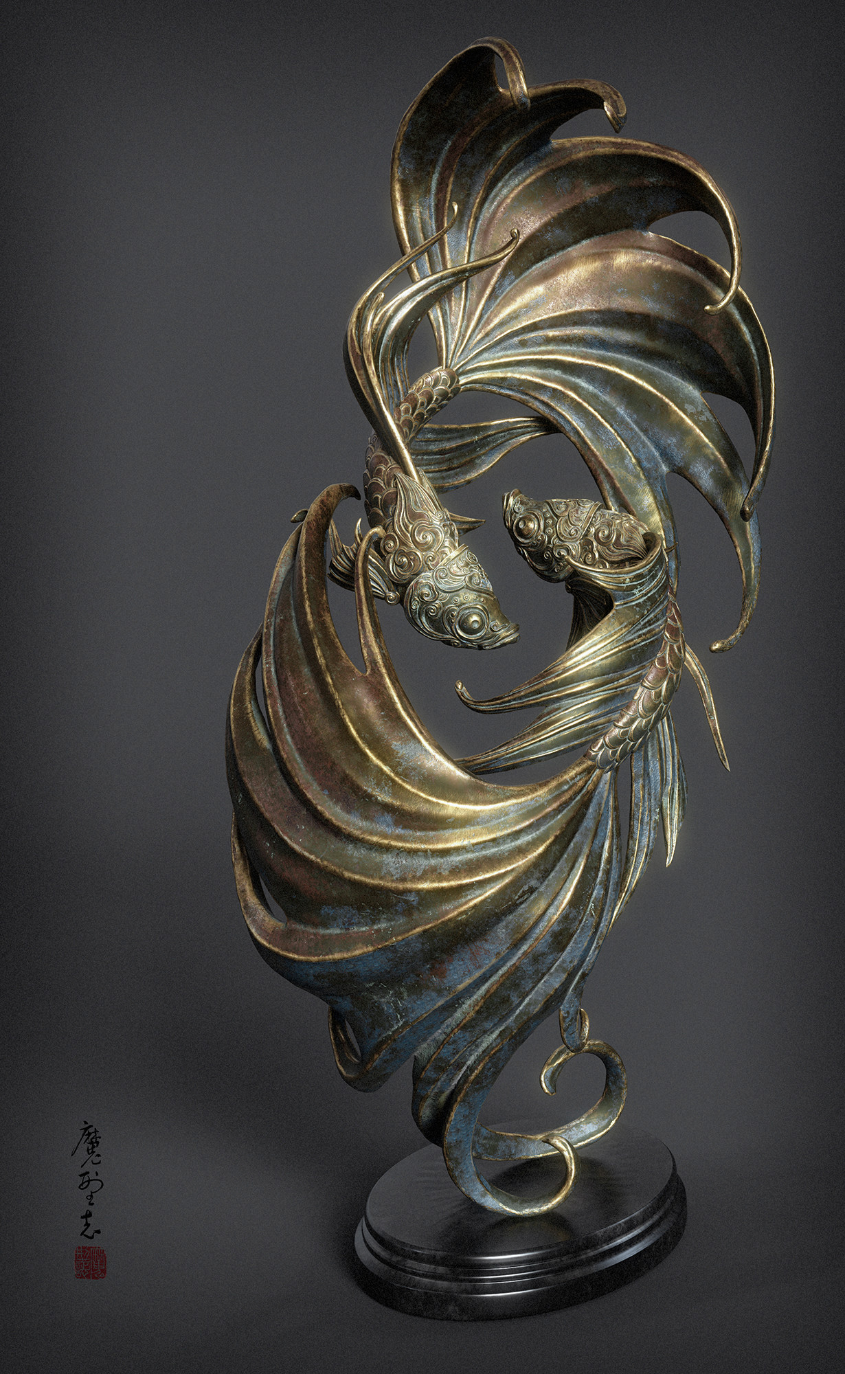 shuai xue - Betta fish(斗鱼)