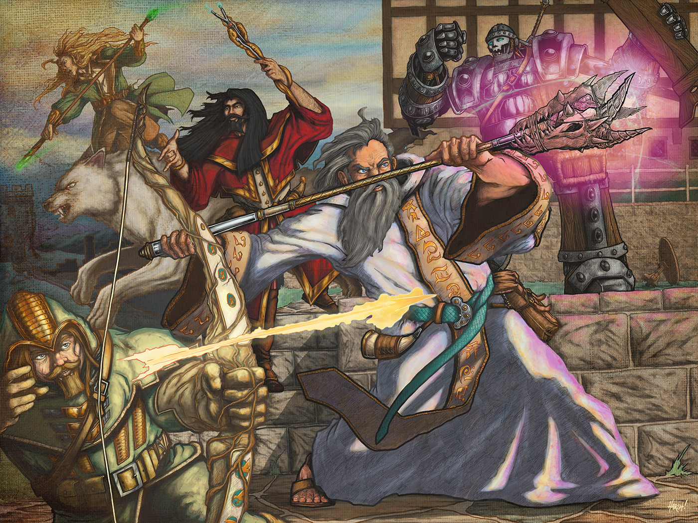 ArtStation - Epic Battle