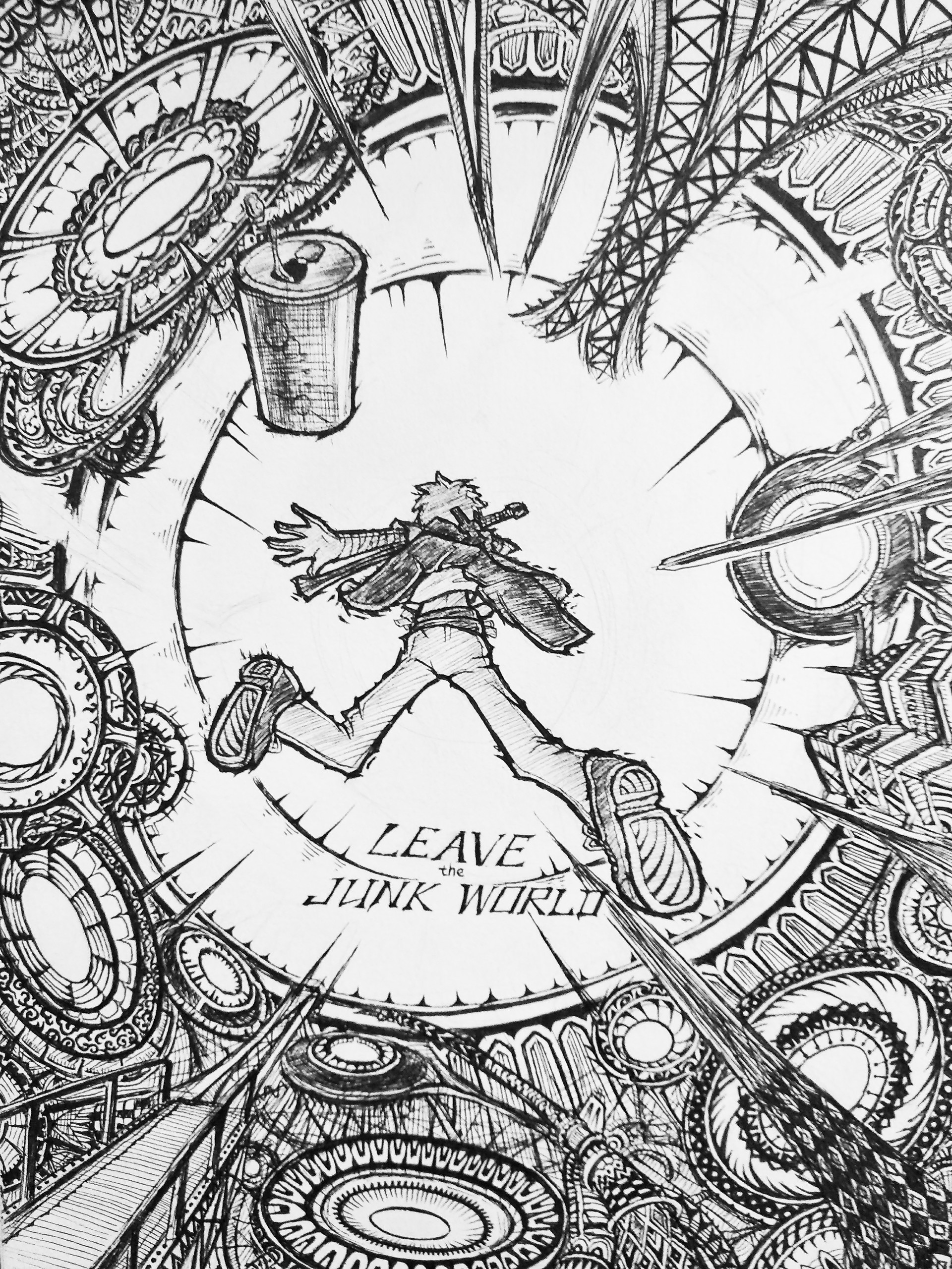 ArtStation - leave the junk world