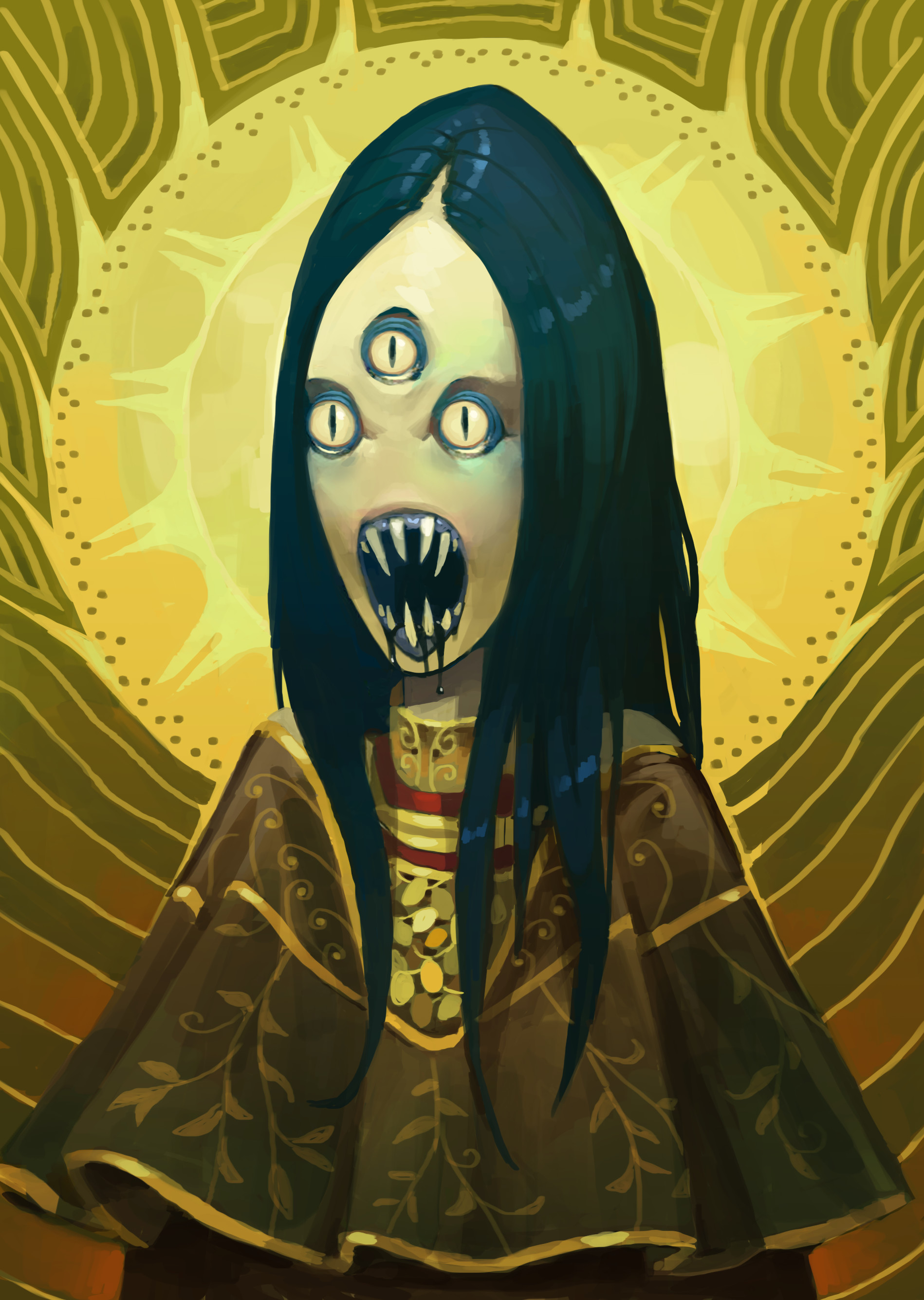 ArtStation - Alien god