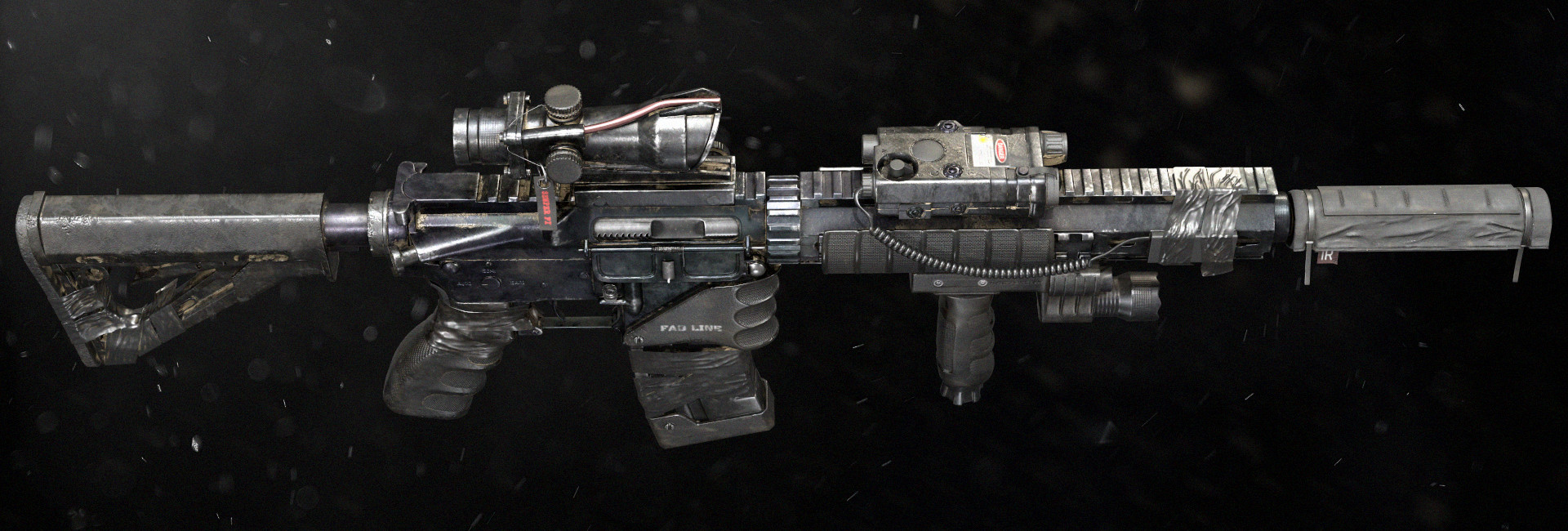 Airam Hernández - M4 Assault Rifle - Fully Customized