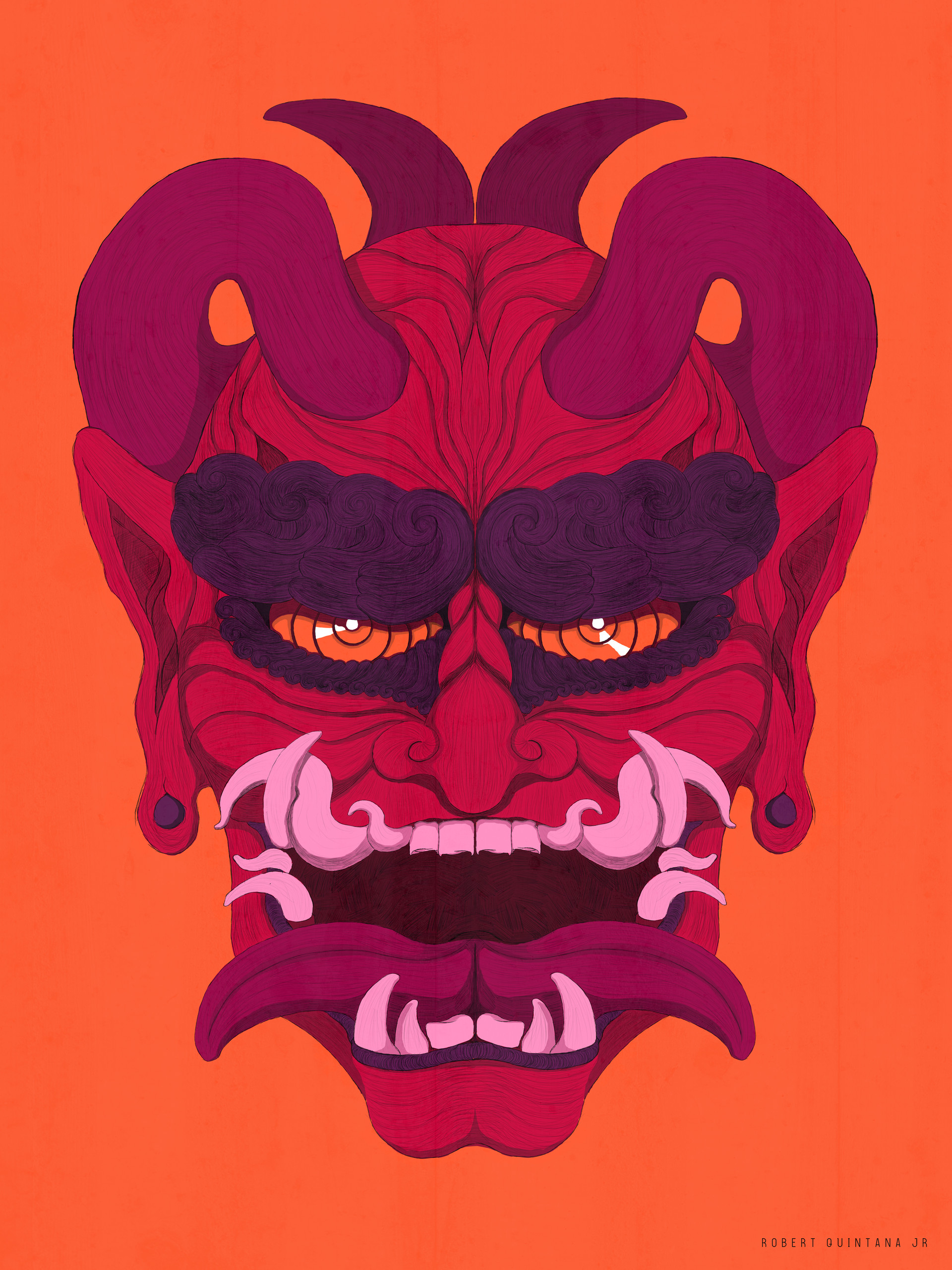 ArtStation - Oni Mask