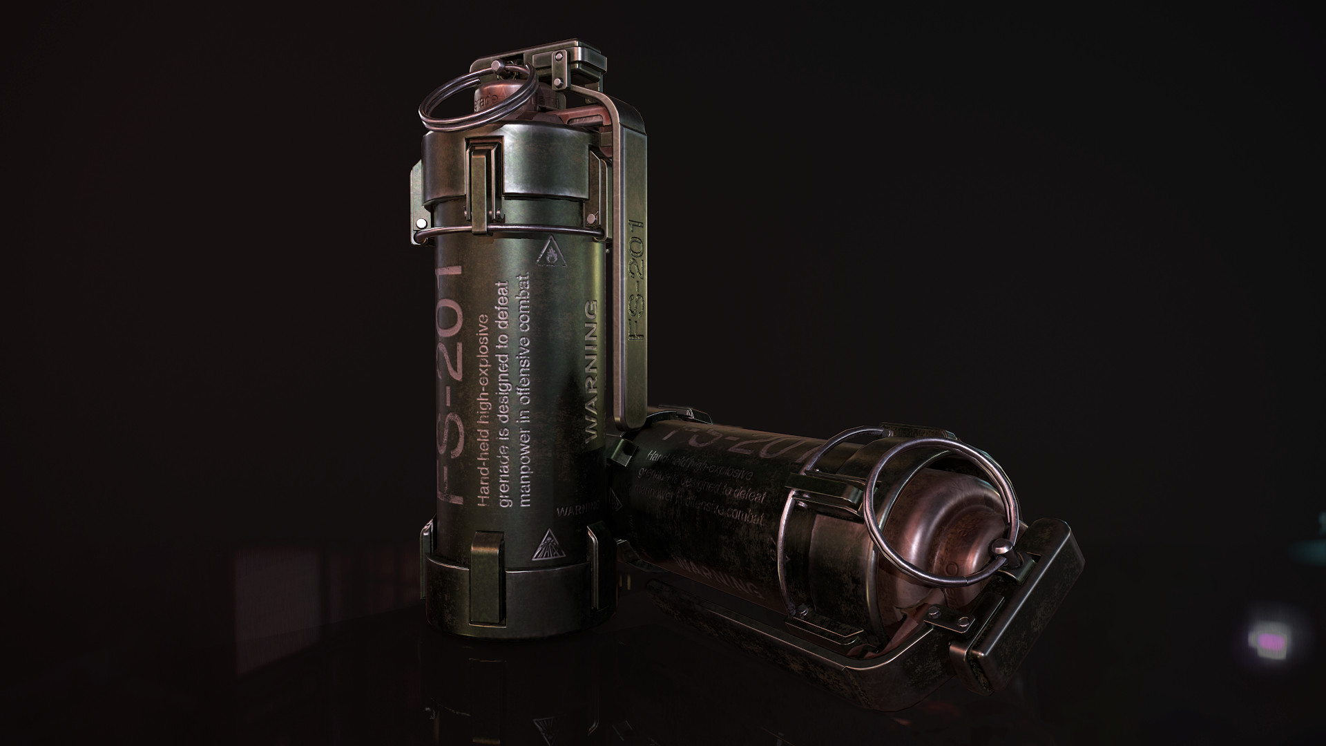ArtStation - Grenade concept