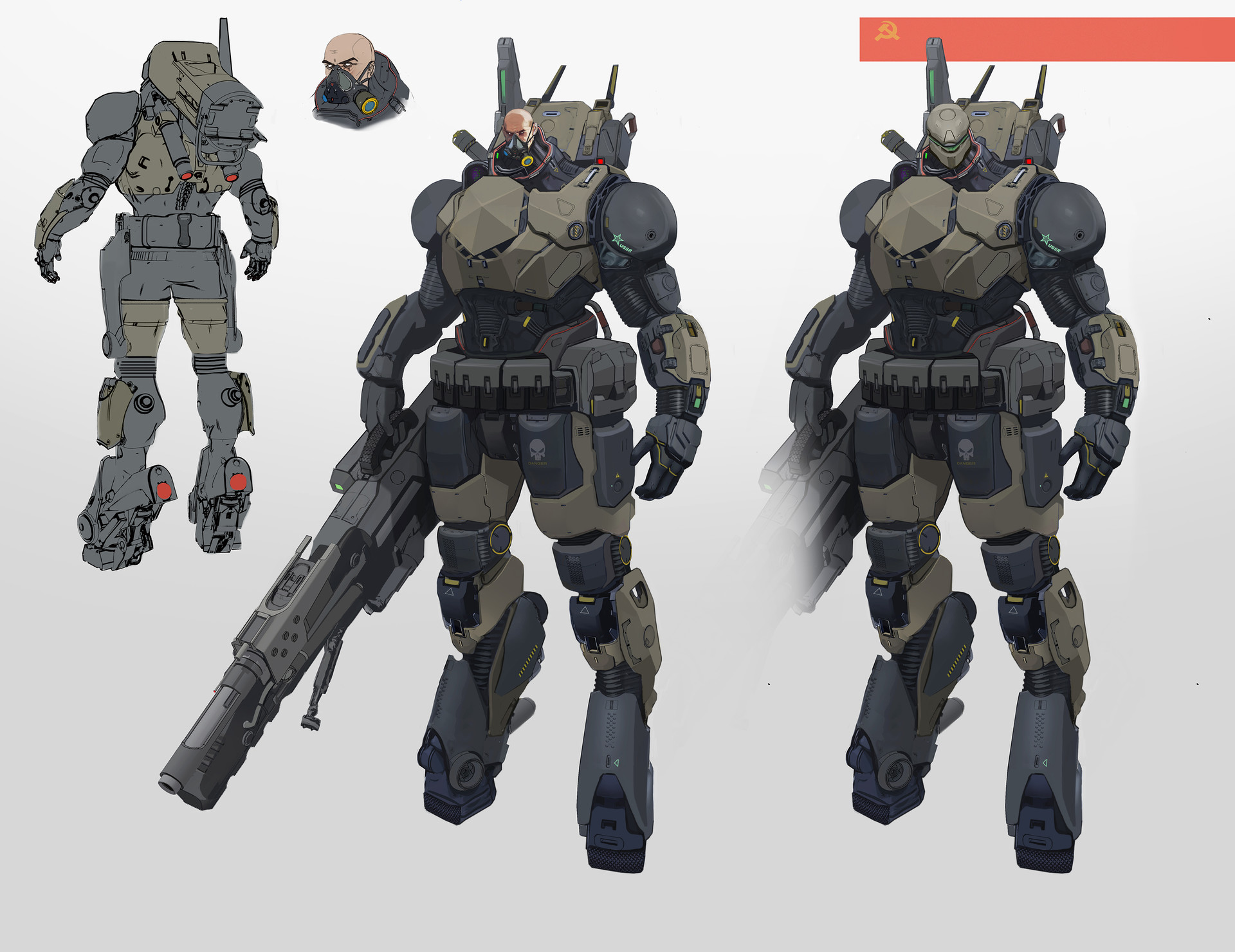 ArtStation - soldier USSR