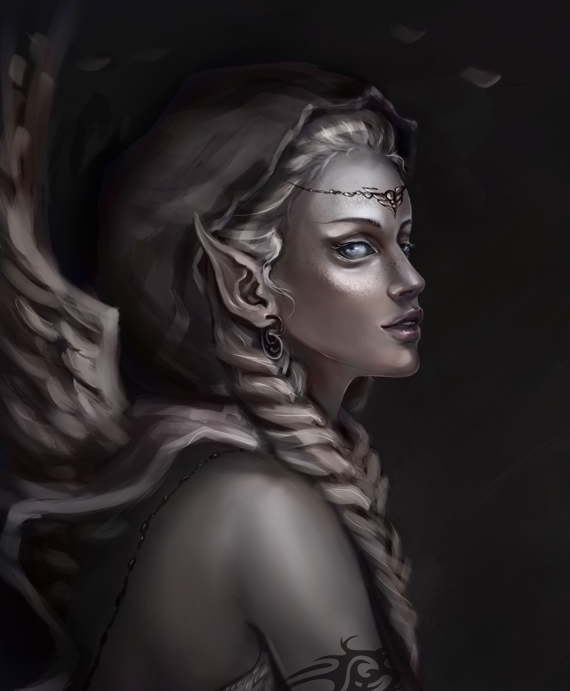 ArtStation - # 1_OC_DARK ANGEL