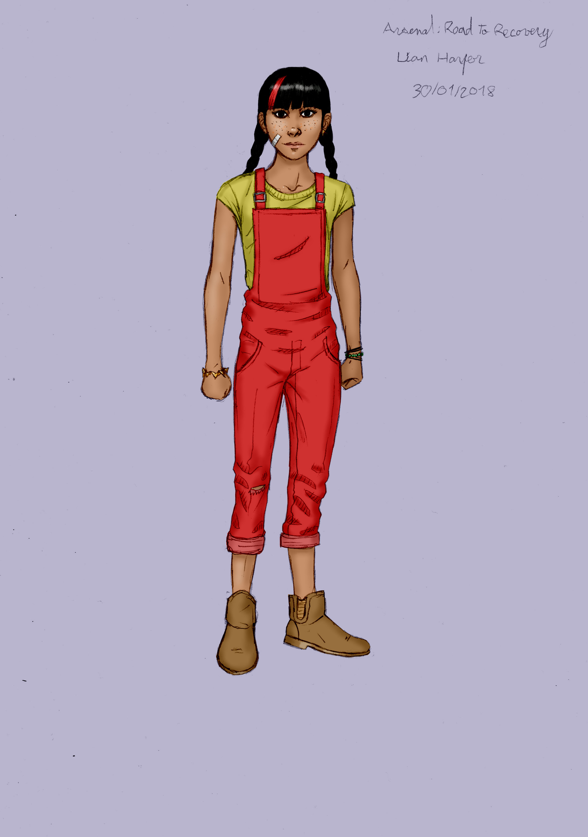 ArtStation - ARSENAL : ROAD TO RECOVERY - Lian Harper design - Jan. 2018
