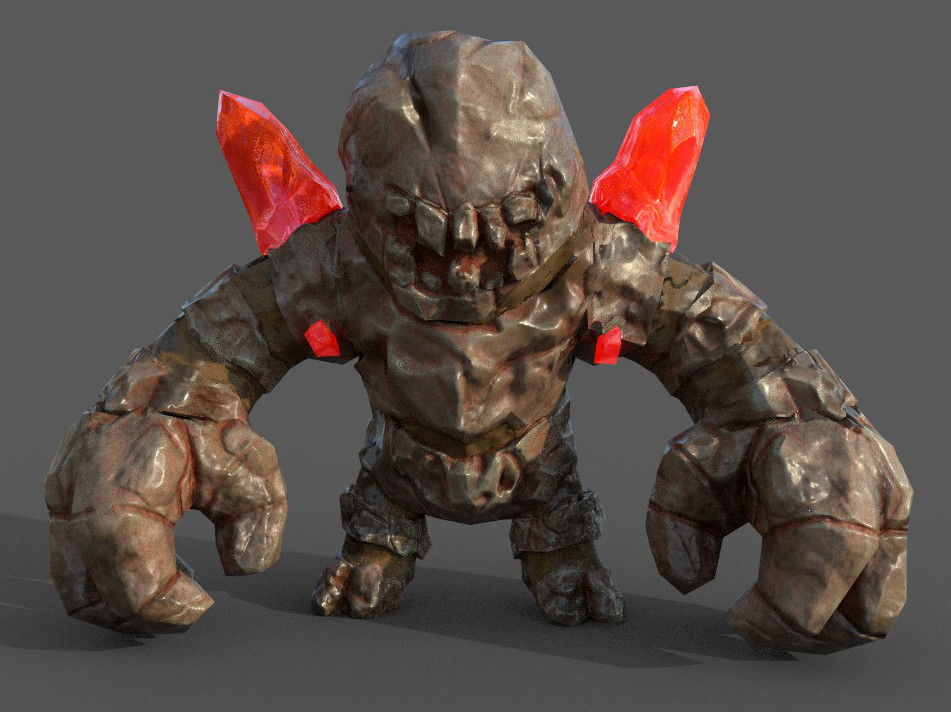 ArtStation - Rock Golem