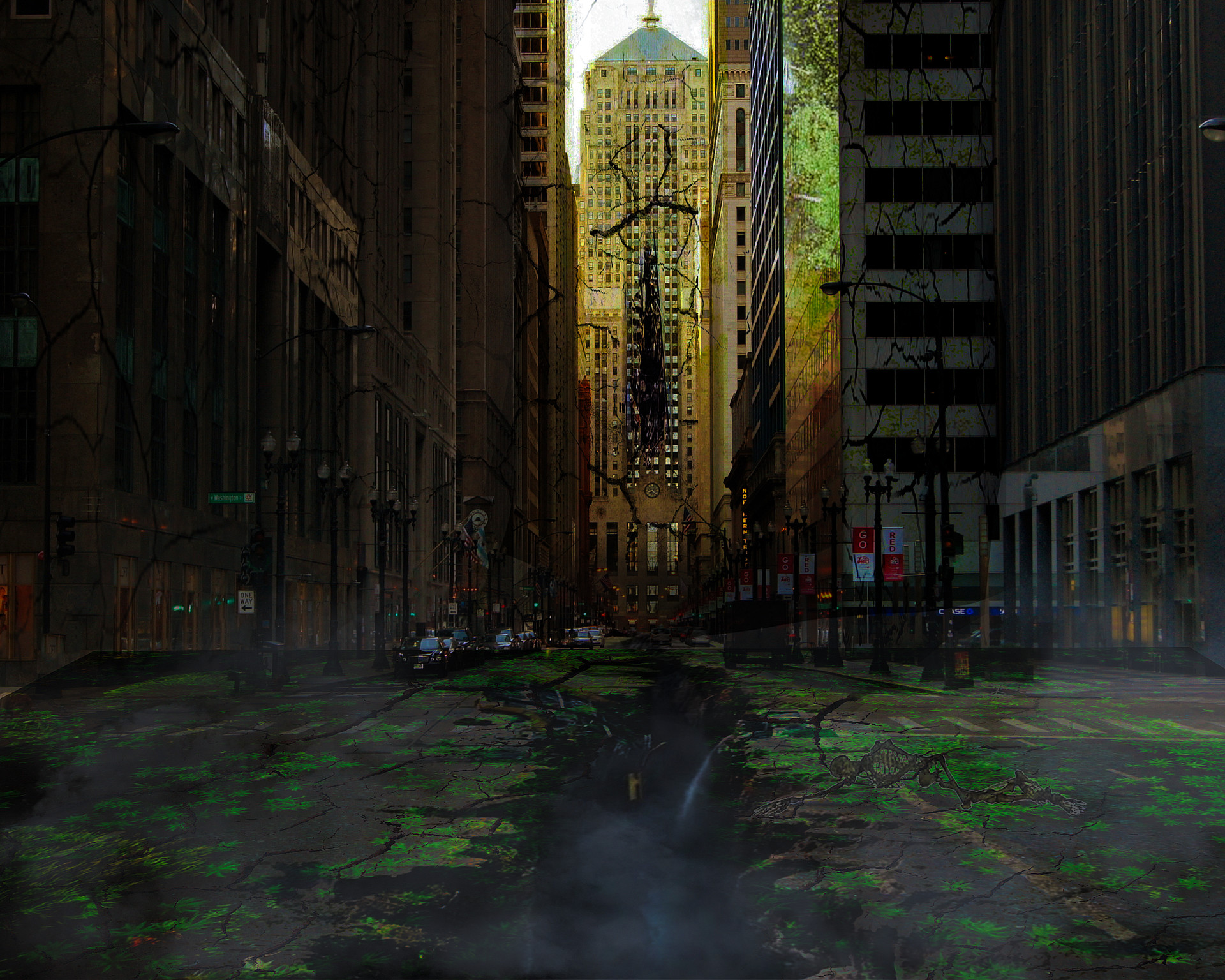 ArtStation - apolaptic city