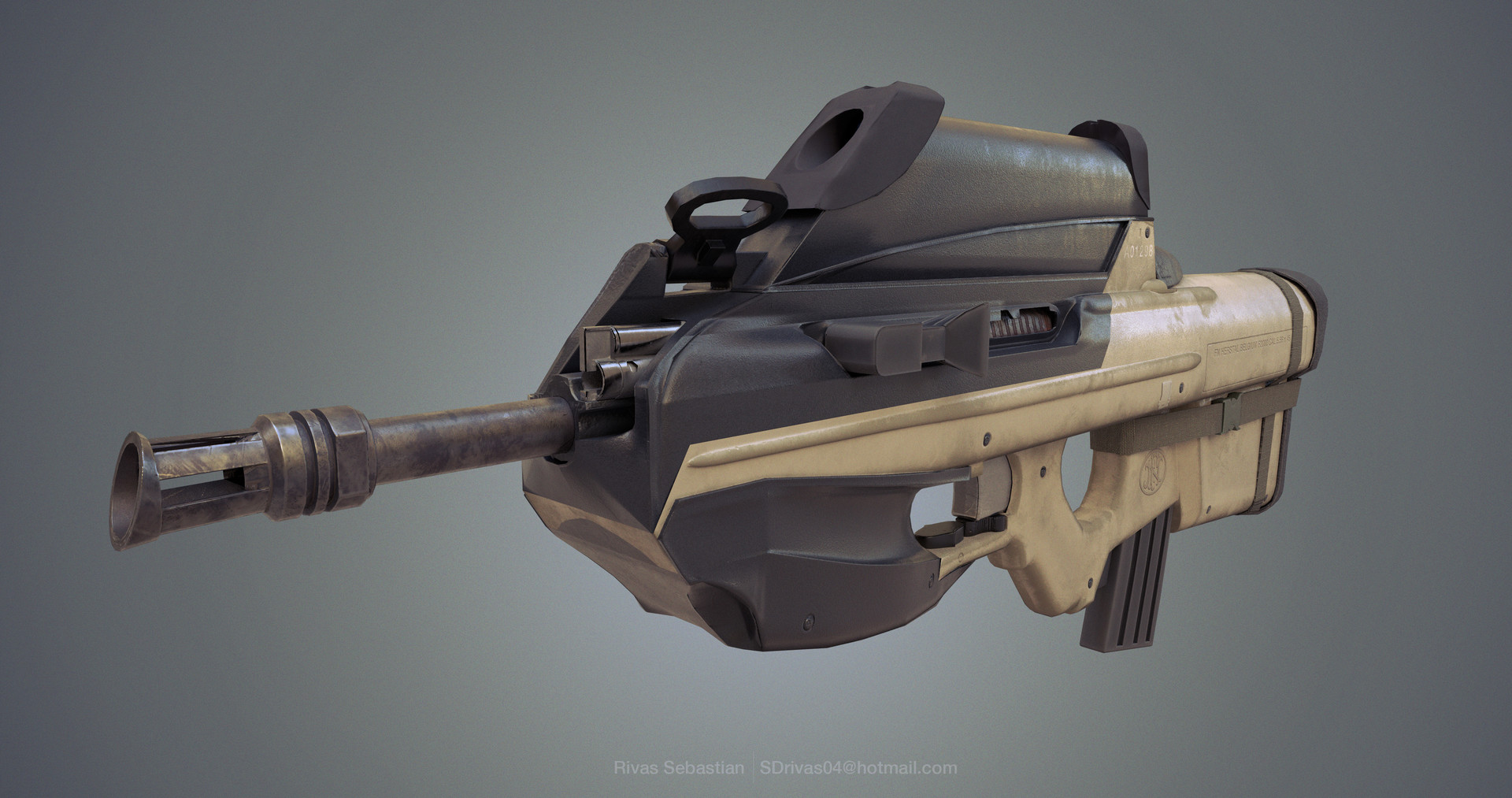 ArtStation - FN F2000