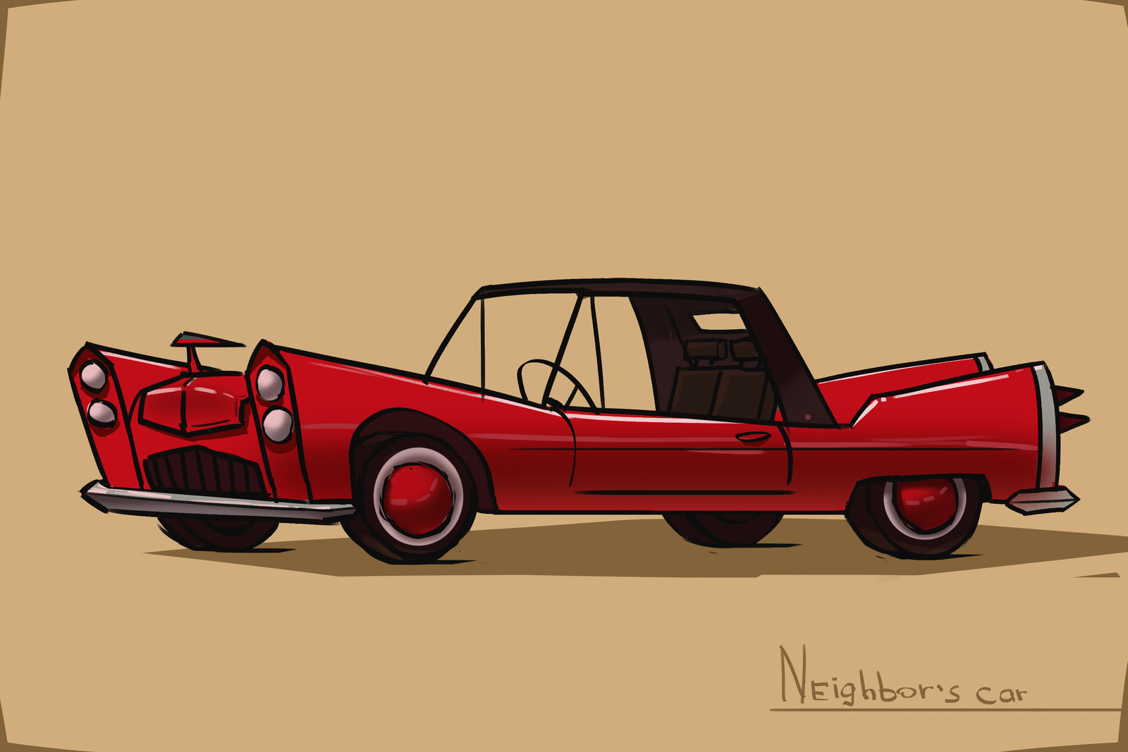 Anatoly Smirnov - Vehicle concepts. "Hello Neighbor" project.