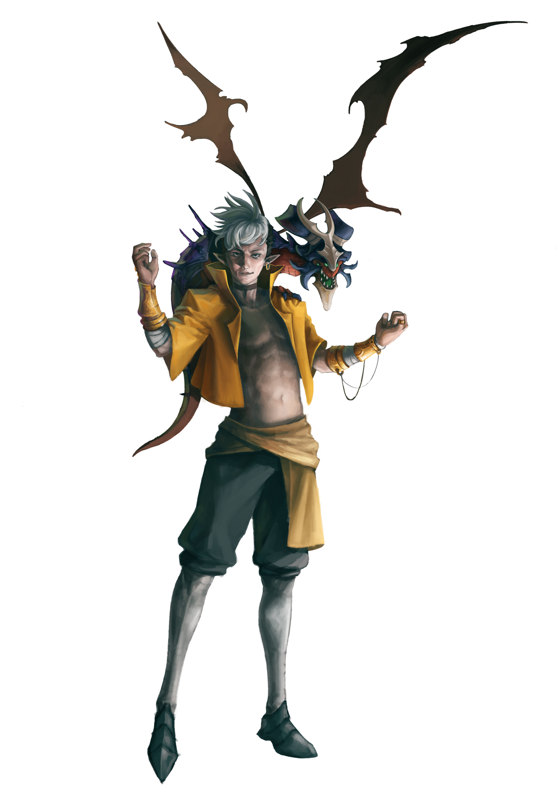 ArtStation - dragon shaman