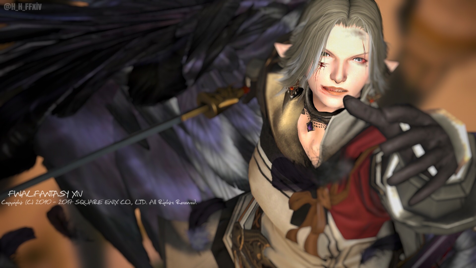 ArtStation - Samurai with Wings