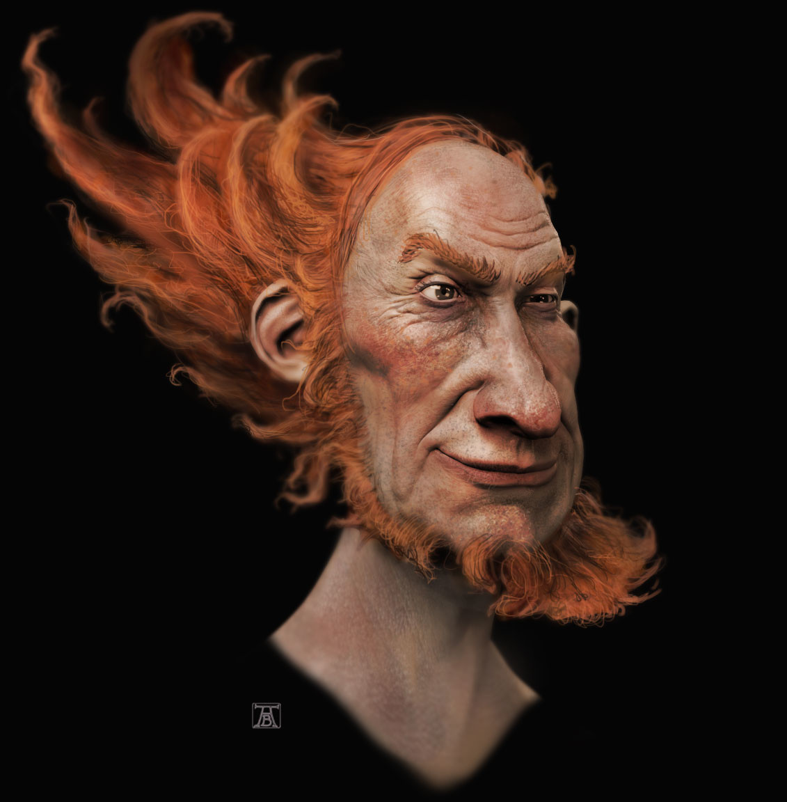 Andrew Baker - The BFG - Giants Design Work